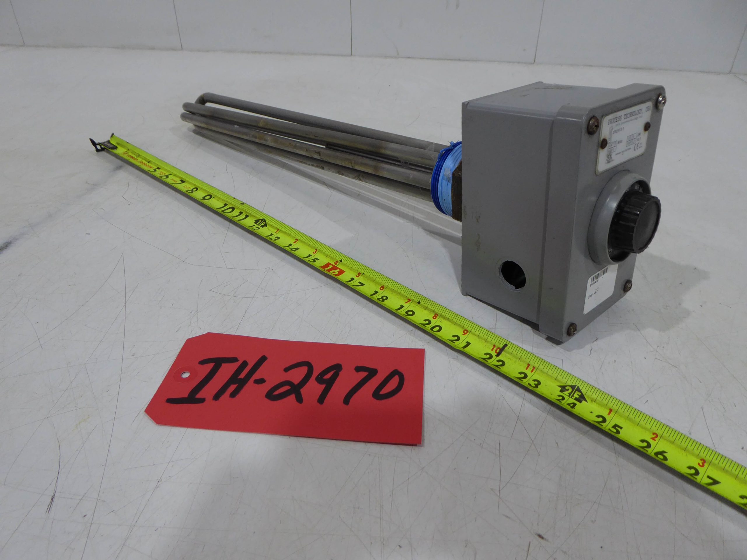 Process Technology 24" Stainless Steel Screw Plug Heater IH2970 - Lanco ...