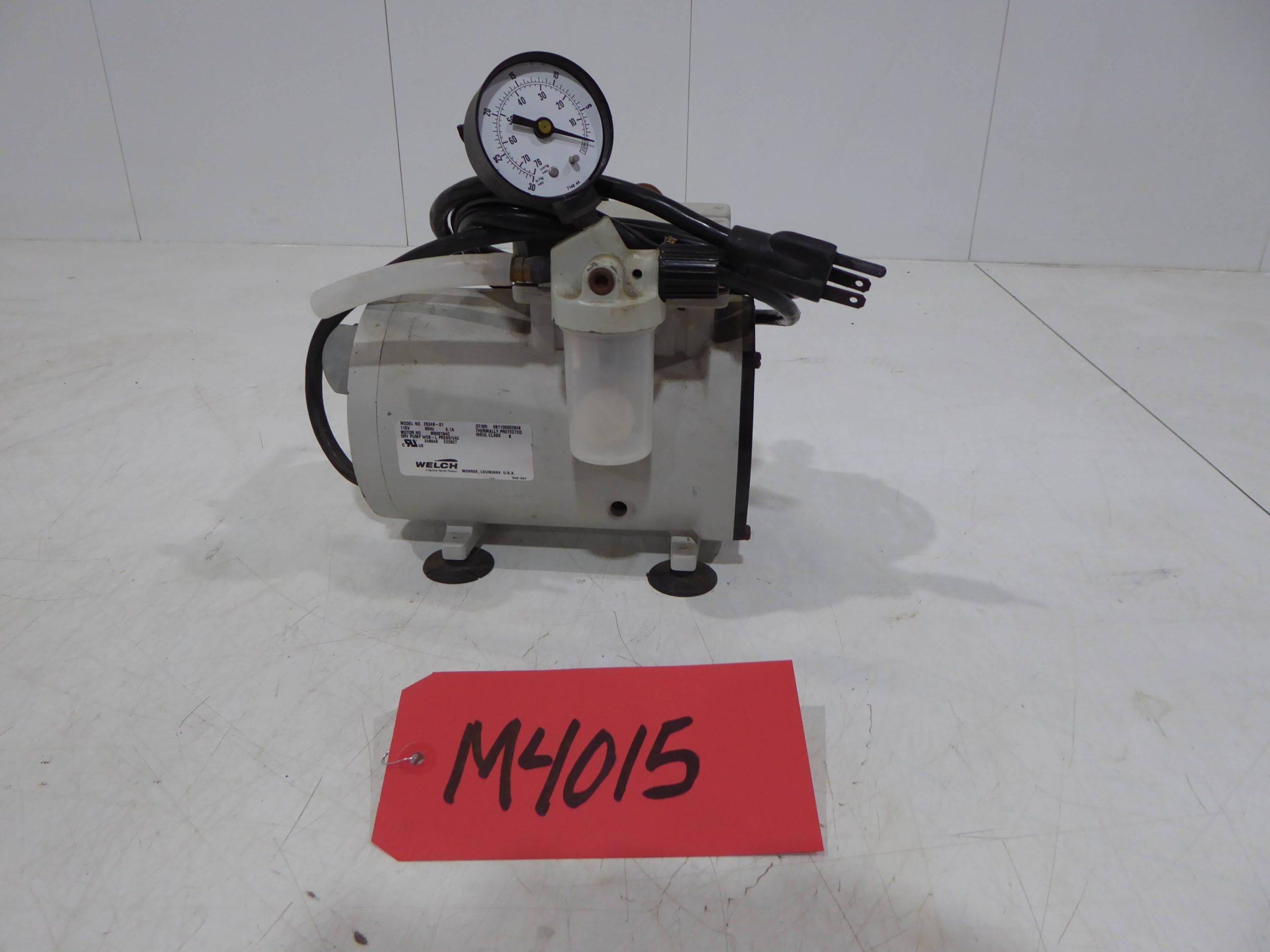 Welch Model 2534B-01 Vacuum Pump M4015 - Lanco Corporation | Used ...