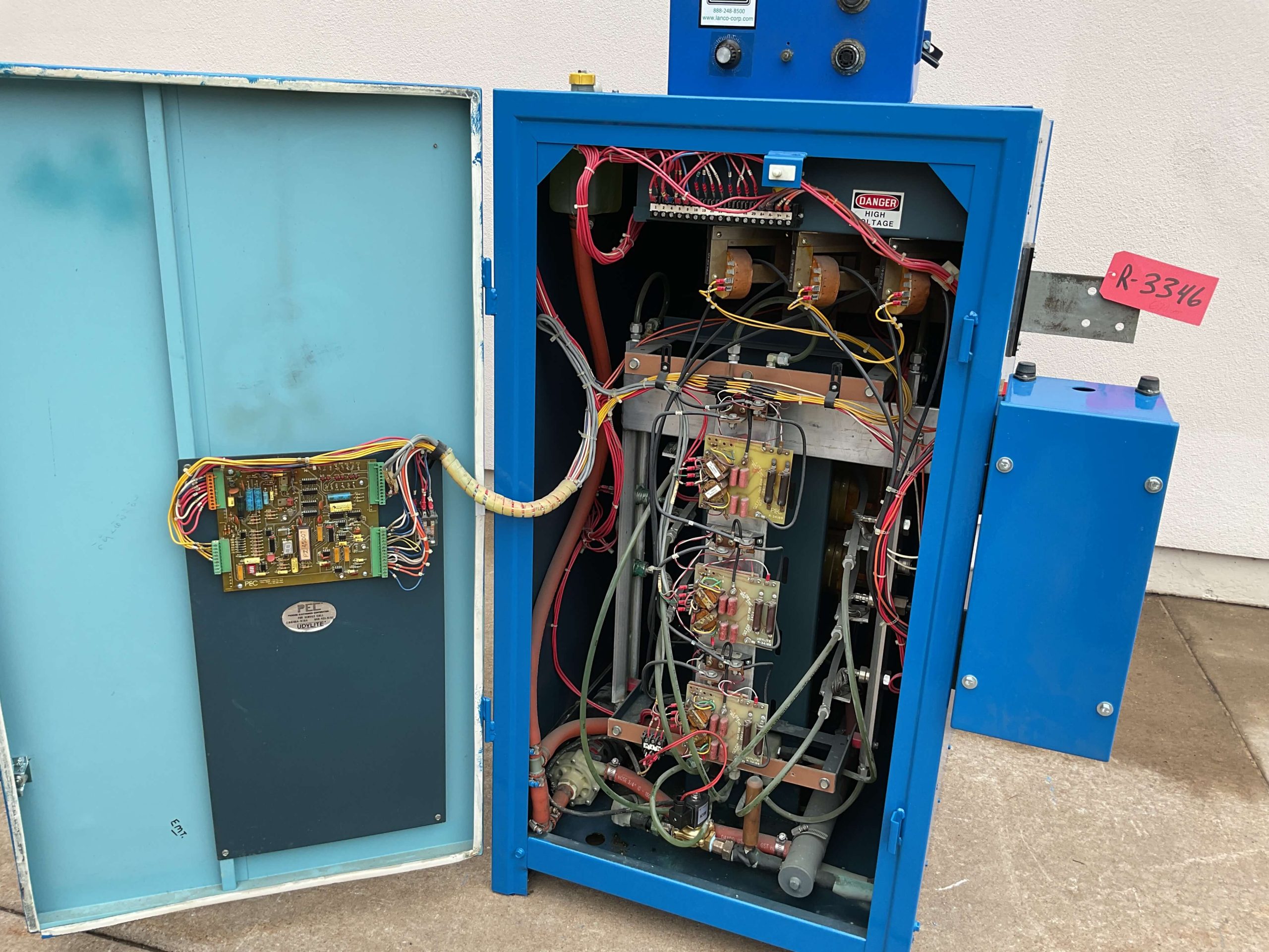 500 Amp PEC 9 Volt Rectifier R3346 - Lanco Corporation | Used ...