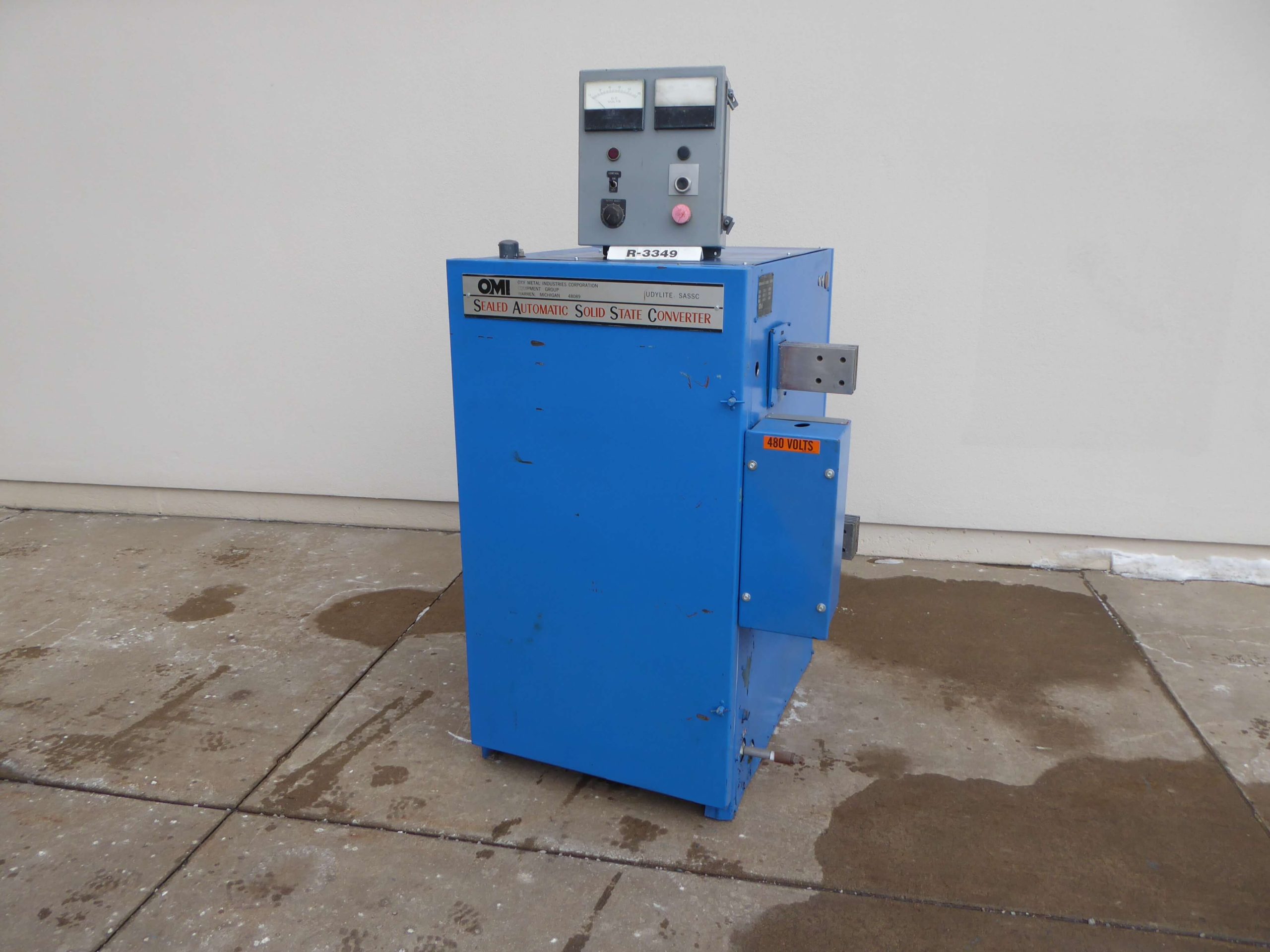 4000 Amp Udylite SASSC 12 Volt Rectifier R3349 - Lanco Corporation ...