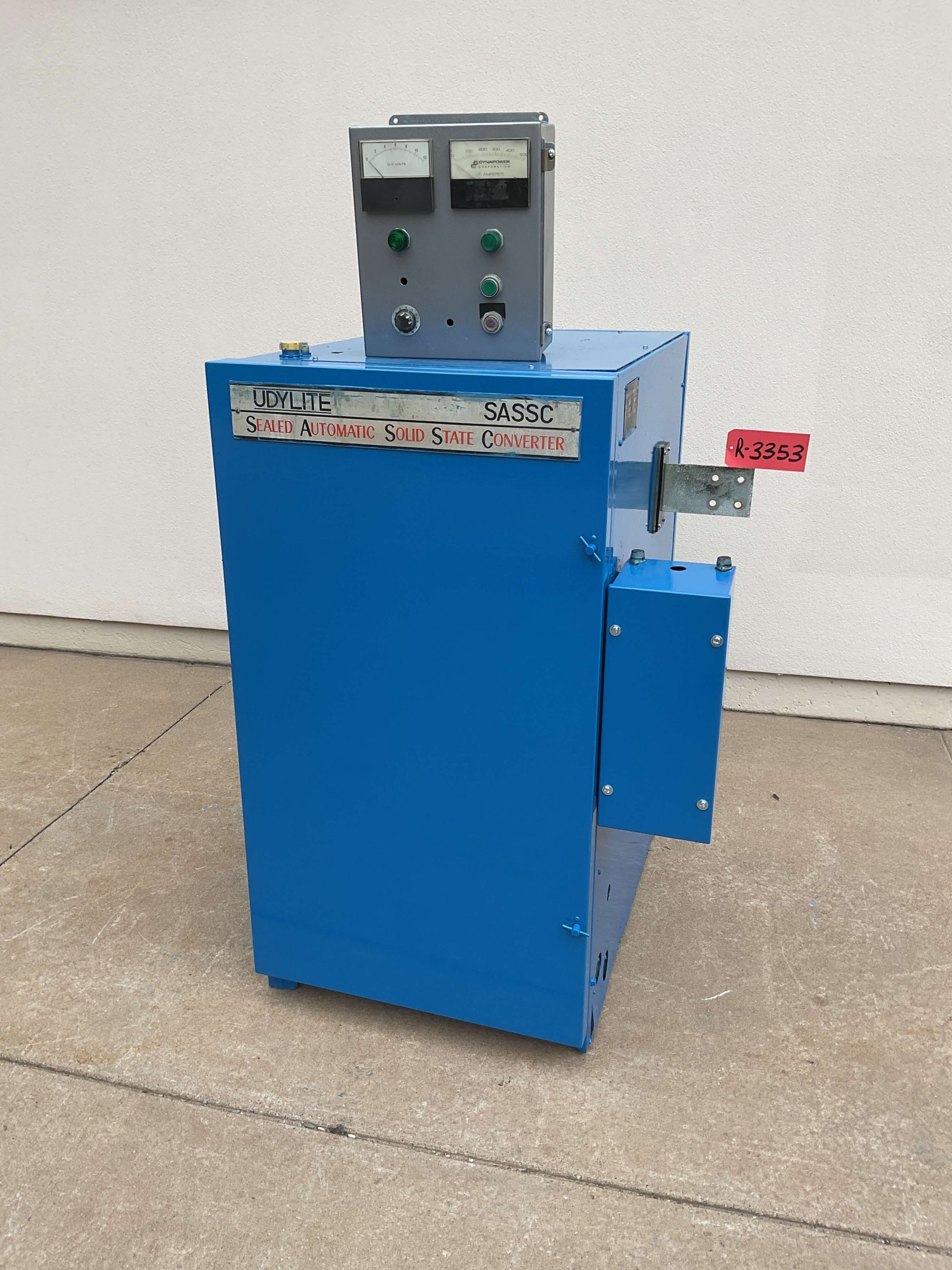 500 Amp PEC/Udylite 9 Volt Rectifier R3353 - Lanco Corporation | Used ...
