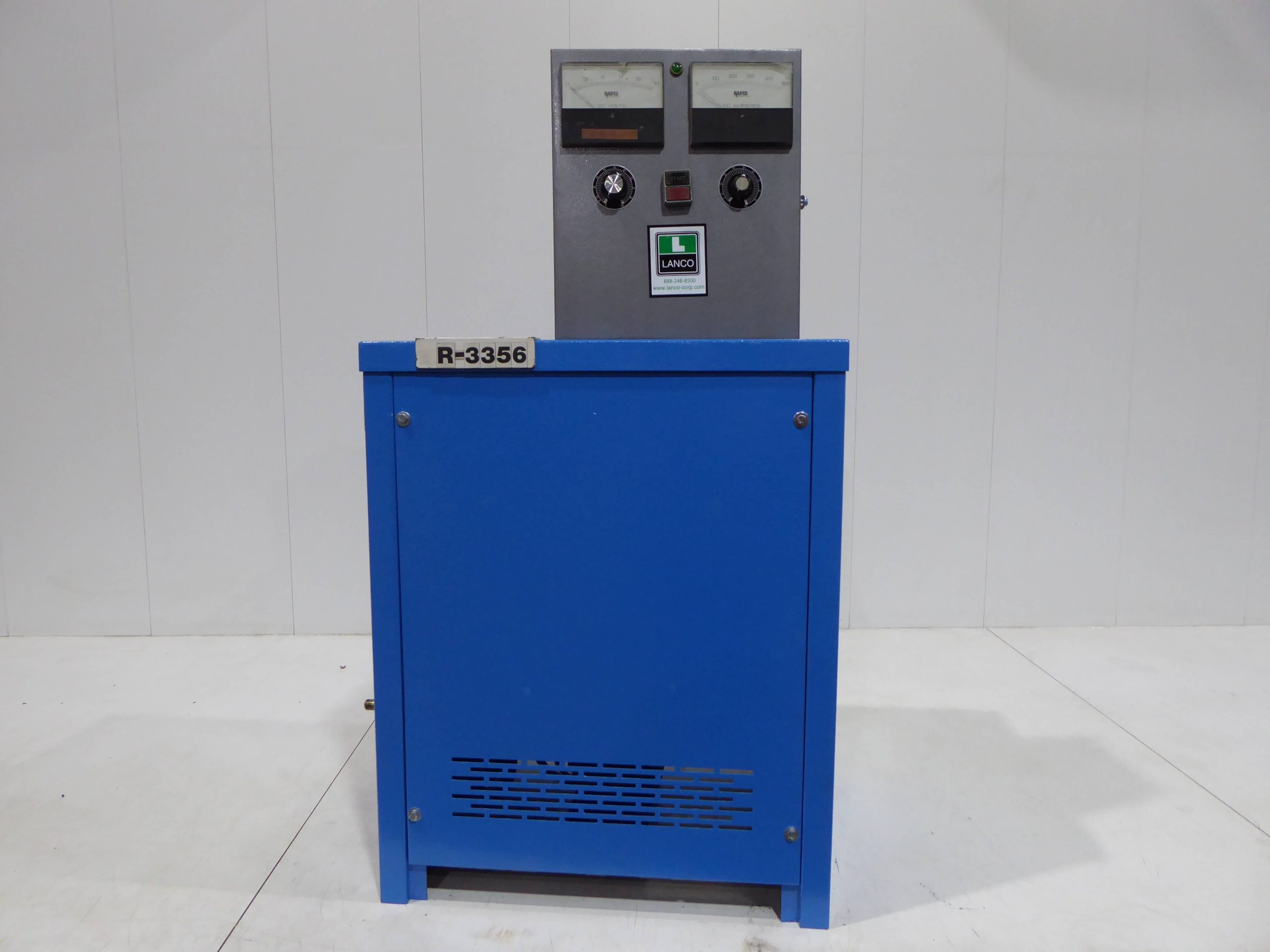 500 Amp Rapid 9 Volt Rectifier R3356 - Lanco Corporation | Used ...