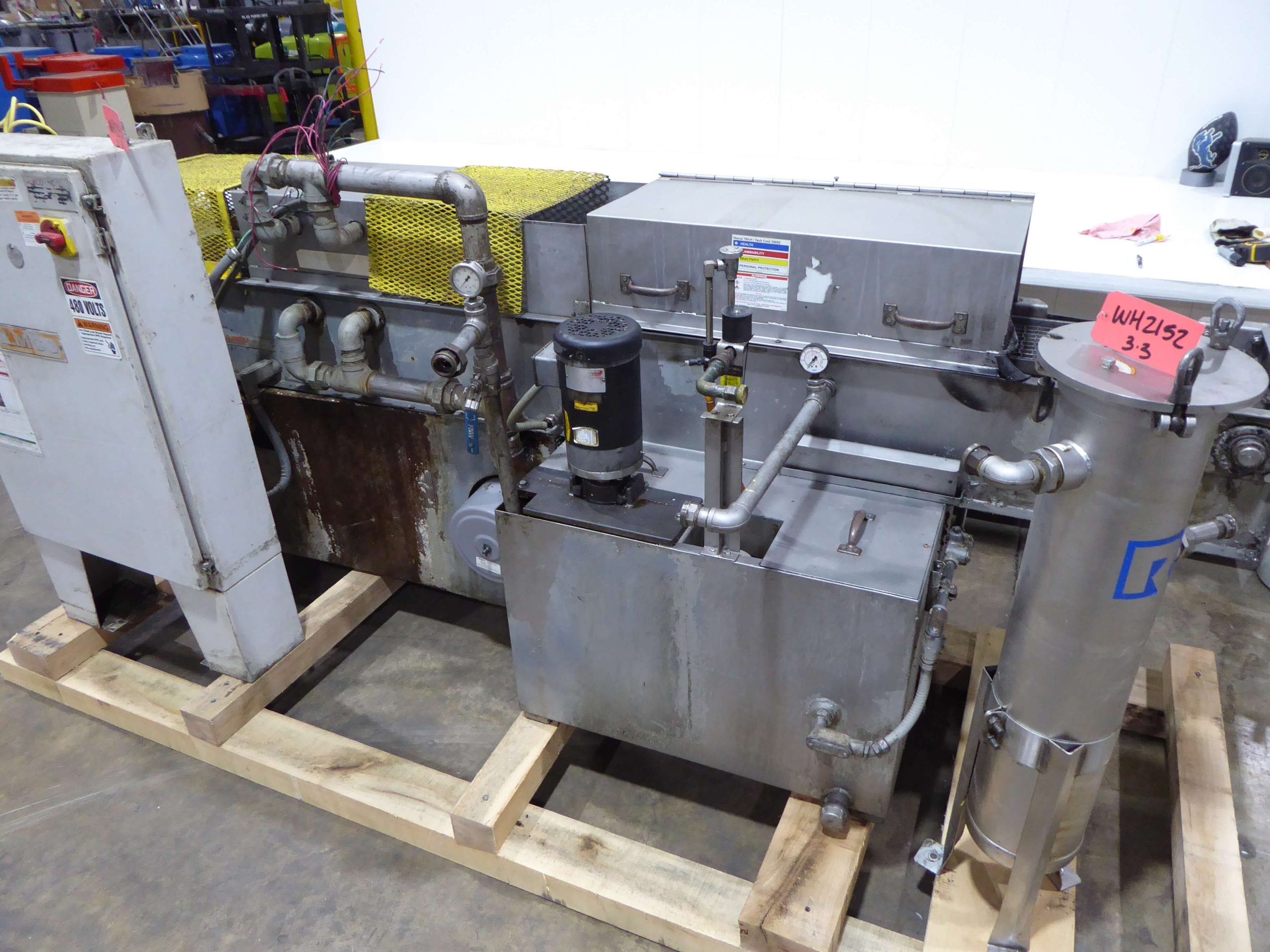 Almco Continuous Belt Washer WH2152 - Lanco Corporation | Used ...