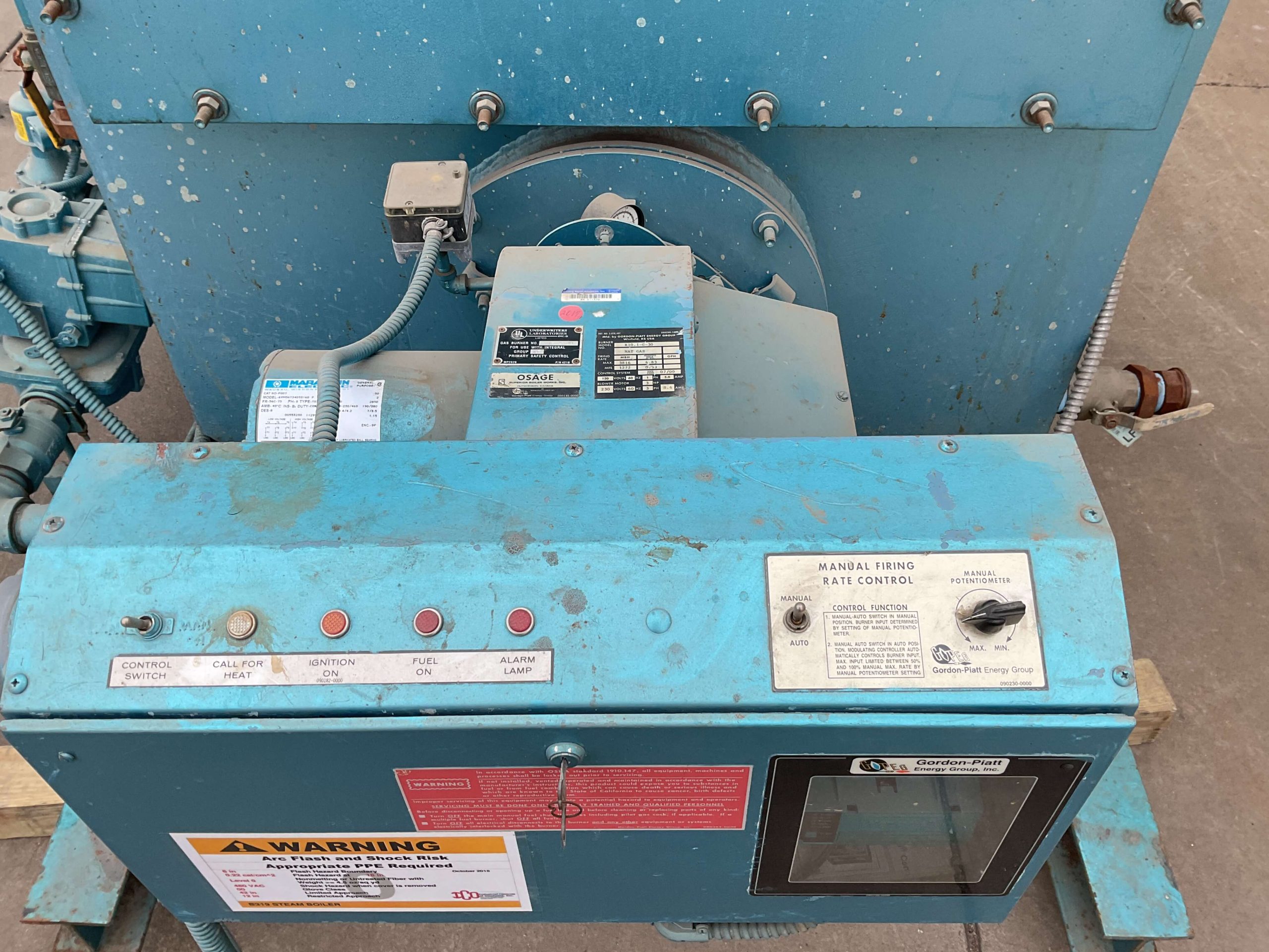 Superior Boiler Works Inc 3 HP Natural Gas Boiler BL2067 - Lanco ...