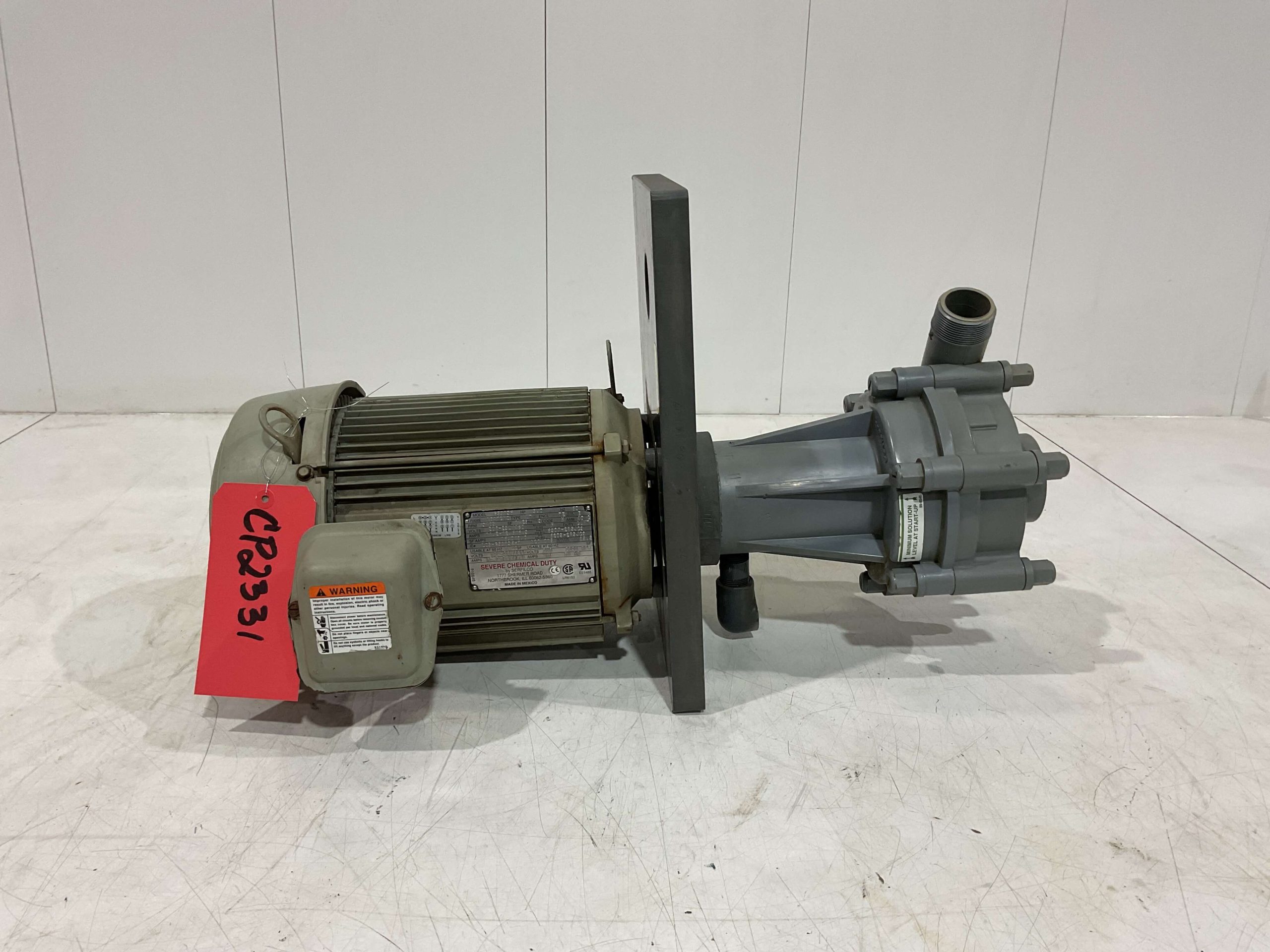 Serfilco 5 HP 1.5" Inlet 1.5" Outlet Centrifugal Pump CP2331 - Lanco ...