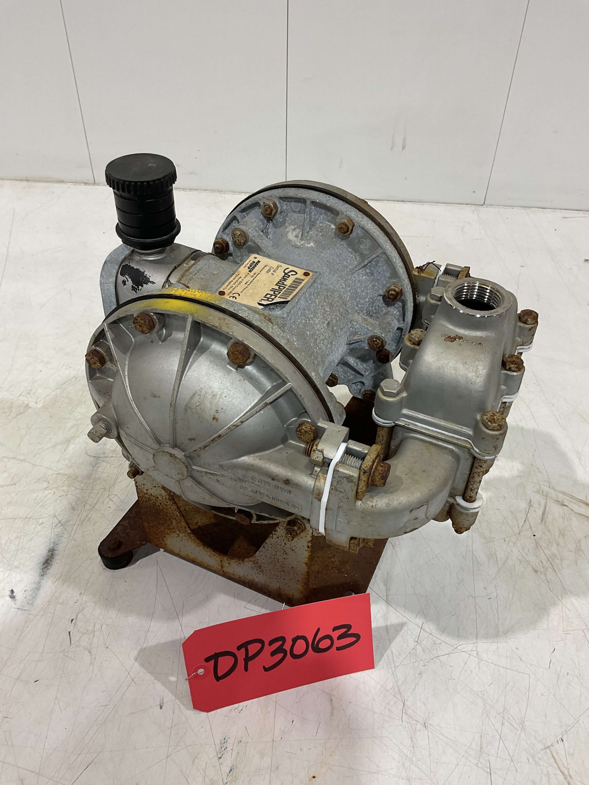 Sandpiper Cast Iron 1" Inlet 1" Outlet Diaphragm Pump DP3063 - Lanco ...
