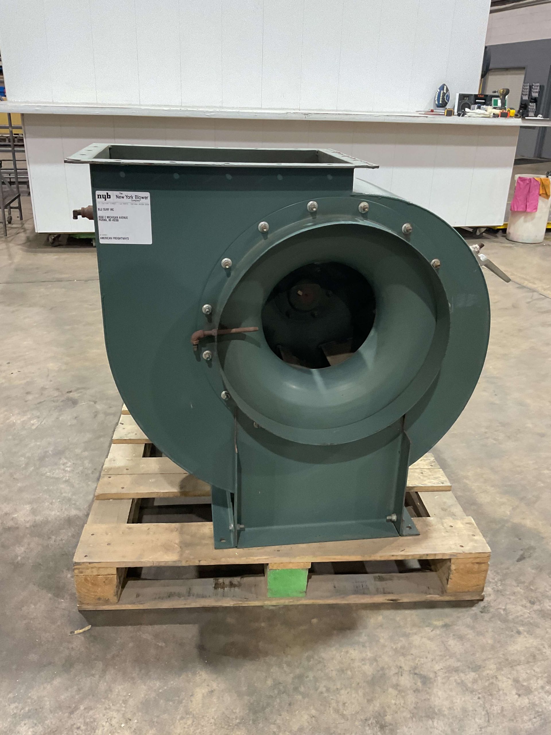 New York Blower 3 HP Steel Exhaust Blower EB2358 - Lanco Corporation ...
