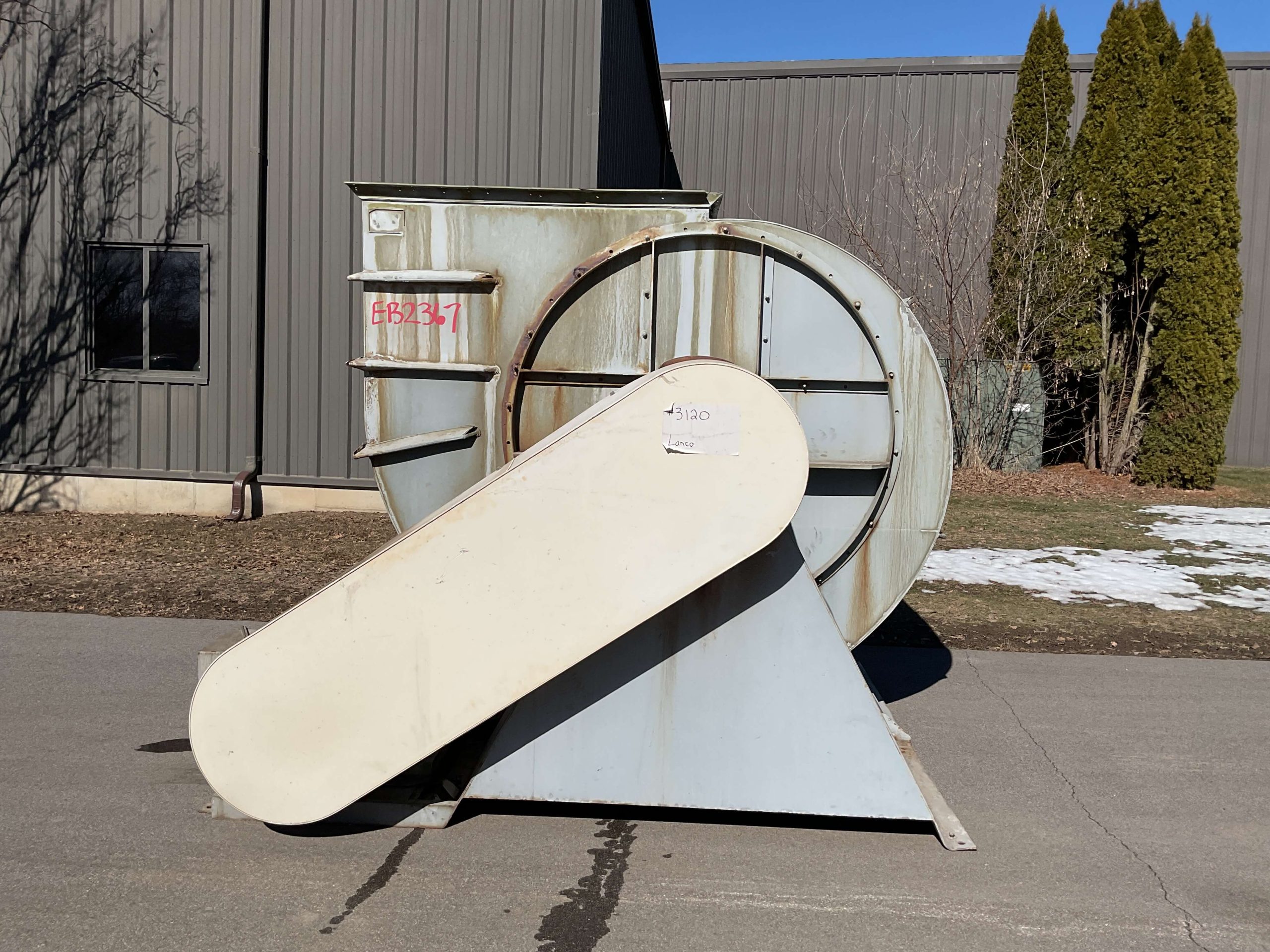 KCH 40000 CFM 60 HP PVC Exhaust Blower EB2367 - Lanco Corporation ...