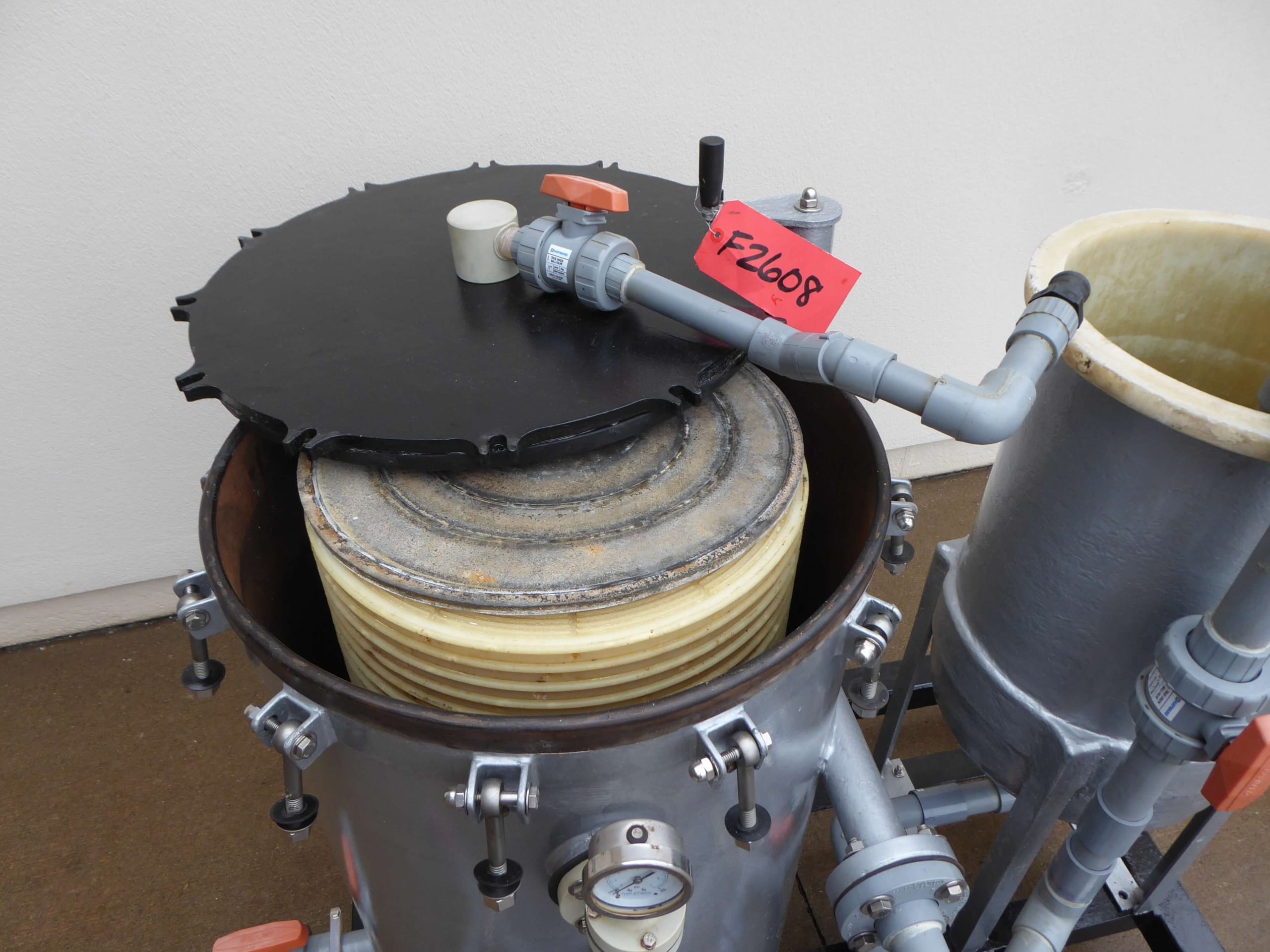 Mefiag 6500 GPH Horizontal Disc Filter F2608 - Lanco Corporation | Used ...