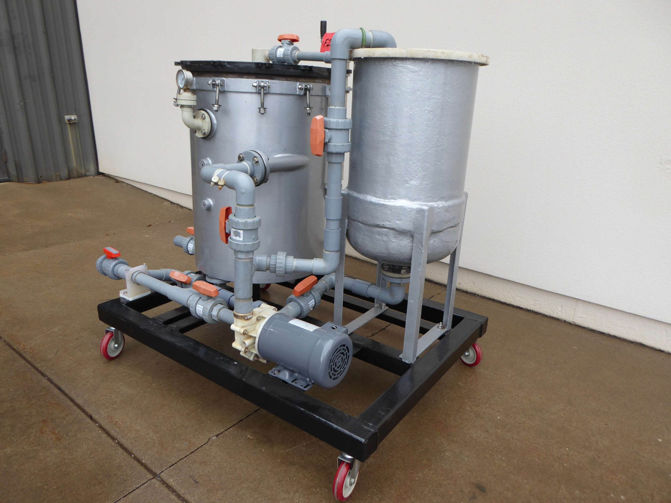 Mefiag 6500 GPH Horizontal Disc Filter F2608 - Lanco Corporation | Used ...