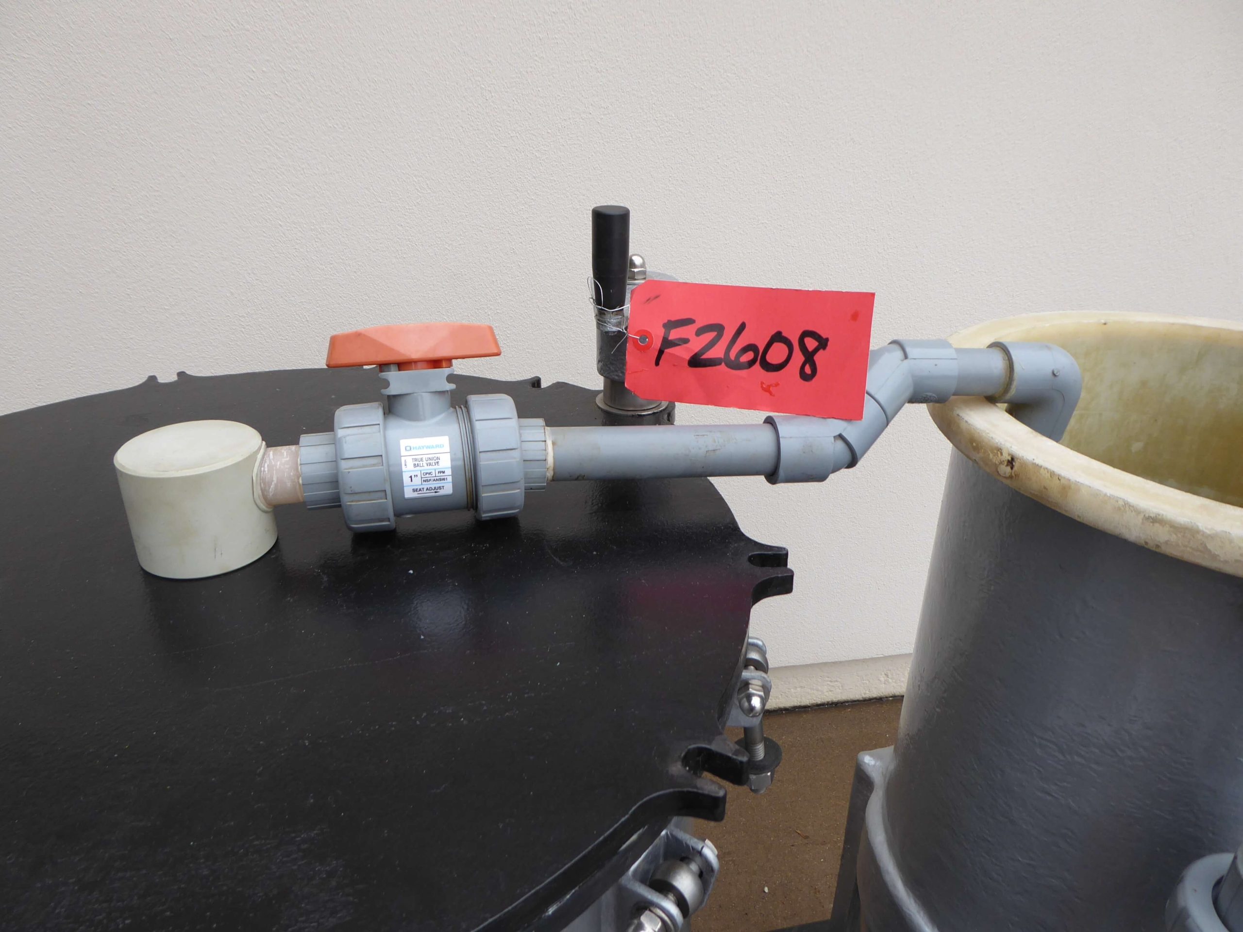 Mefiag 6500 GPH Horizontal Disc Filter F2608 - Lanco Corporation | Used ...