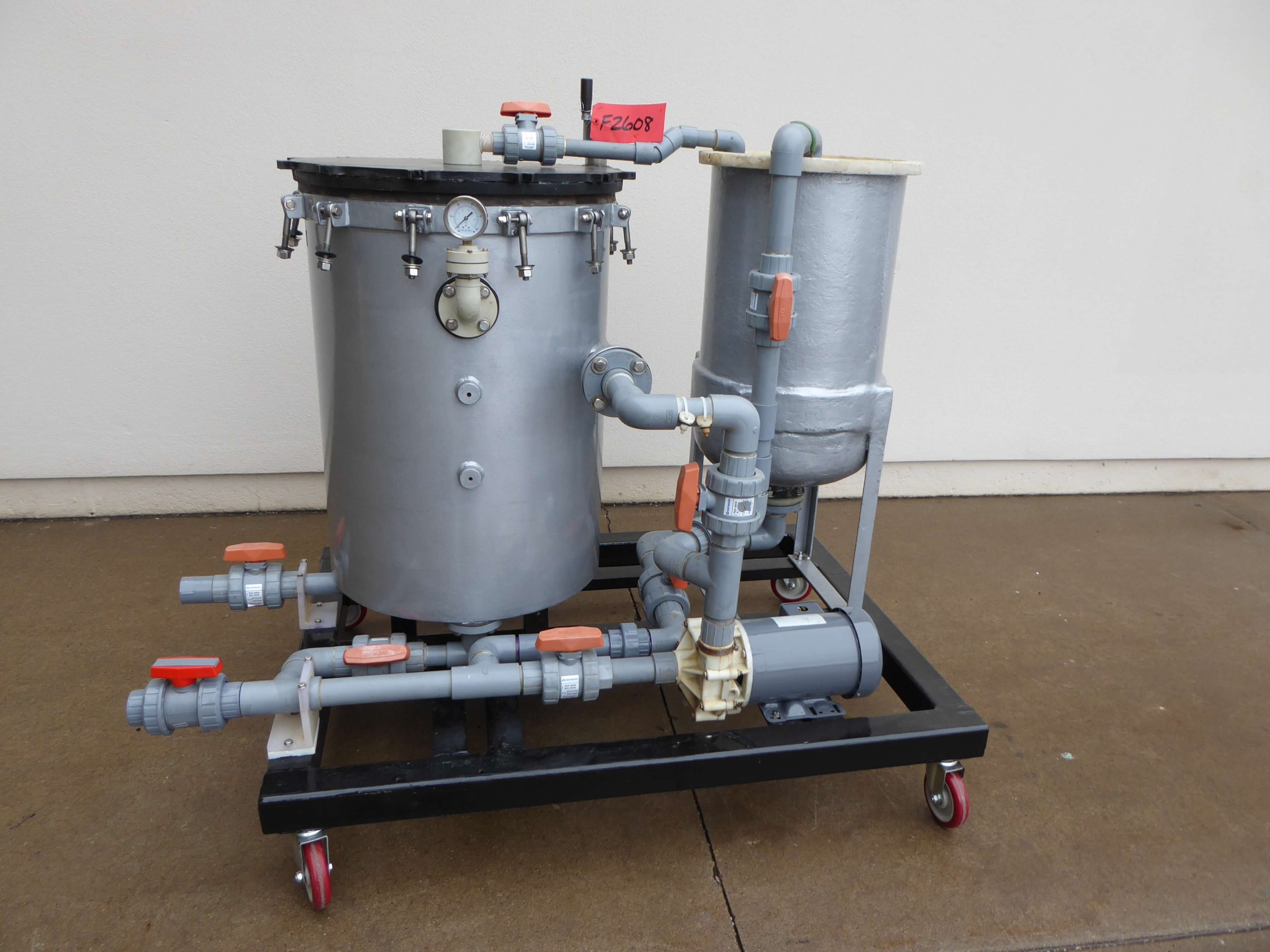 Mefiag 6500 GPH Horizontal Disc Filter F2608 - Lanco Corporation | Used ...