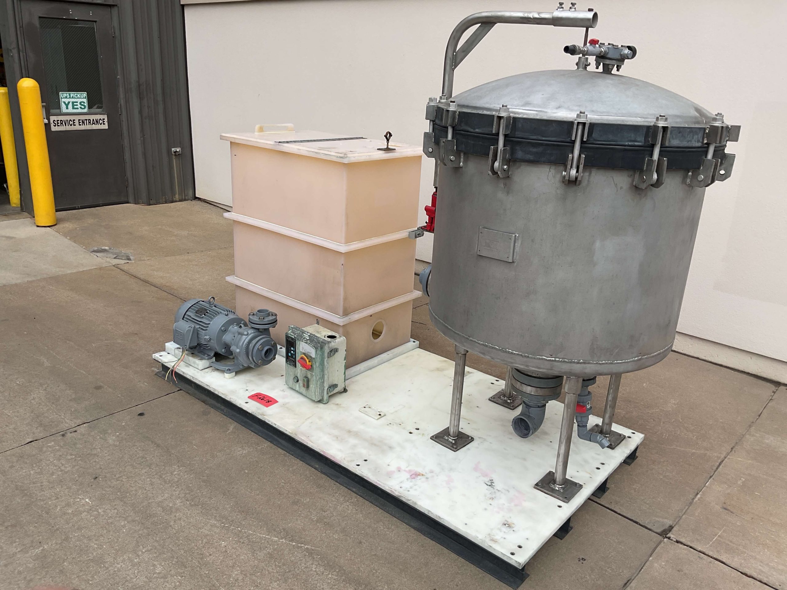 Slim Line 15000 GPH Horizontal Disc Filter F2618 - Lanco Corporation ...