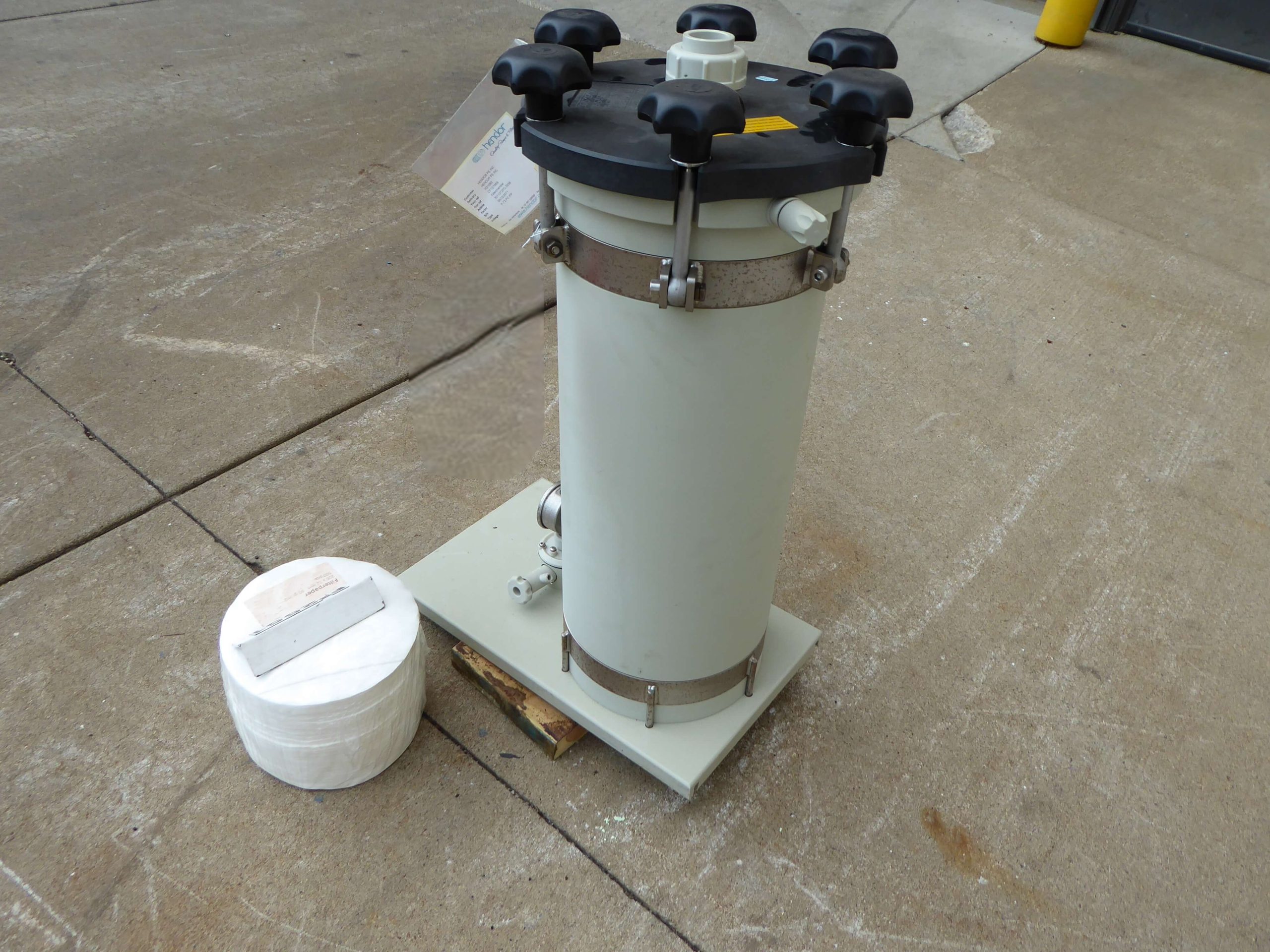 Hendor 2400 GPH Horizontal Disc Filter F2626 - Lanco Corporation | Used ...