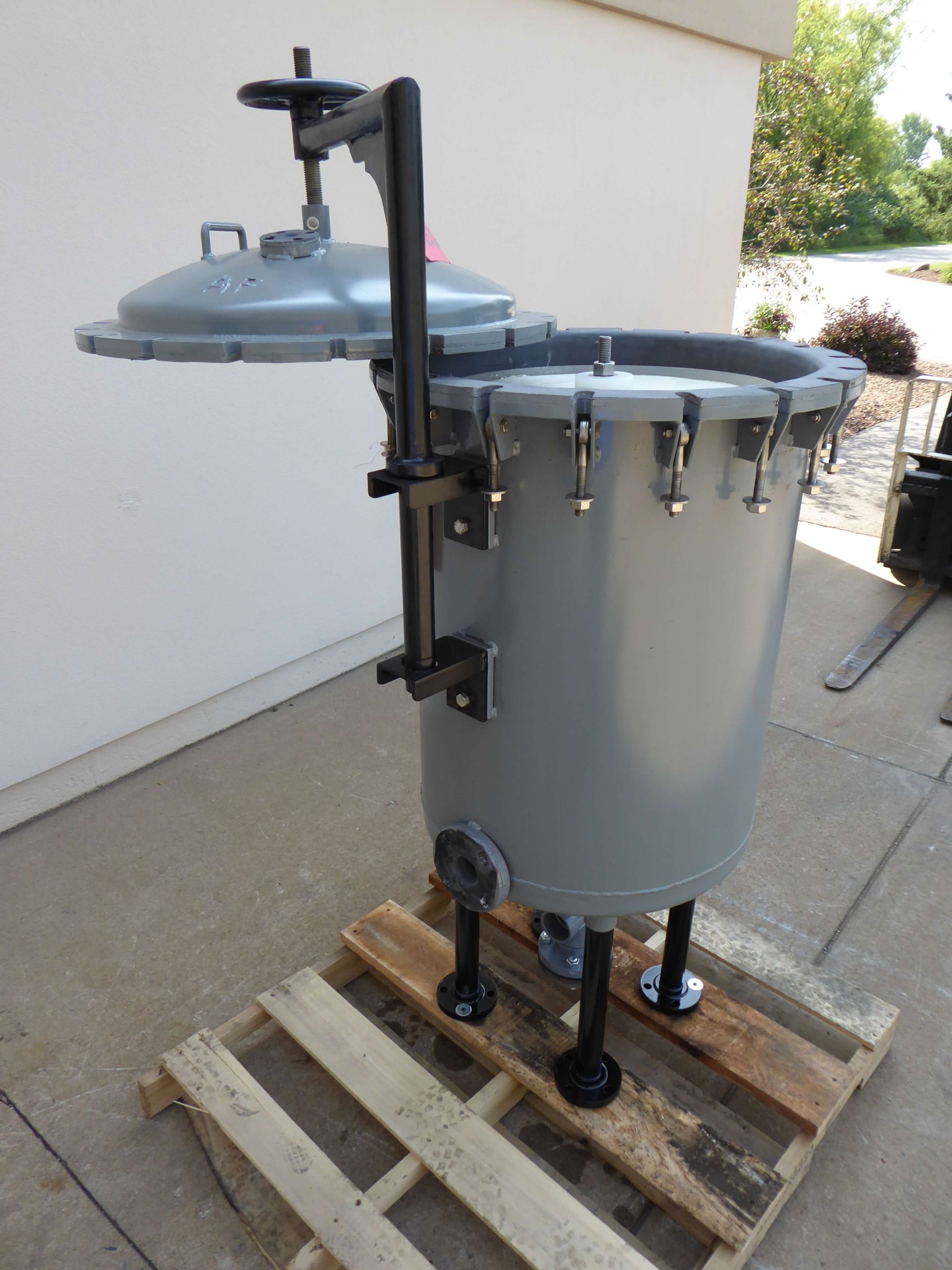 Slim Line 6500 GPH Horizontal Disc Filter F2632 - Lanco Corporation ...