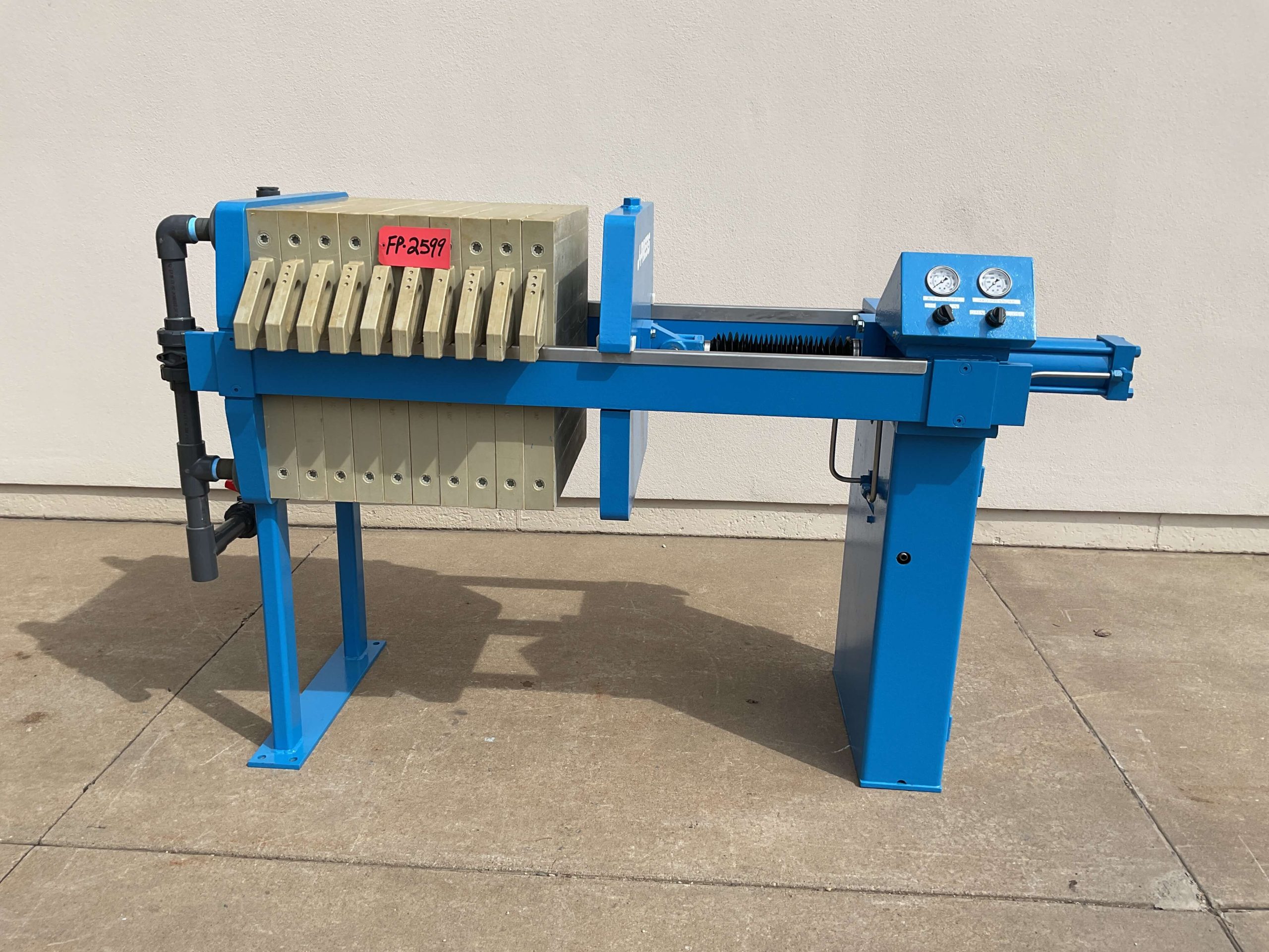 JWI 3 Cu' Air/Hydraulic Filter Press FP2599