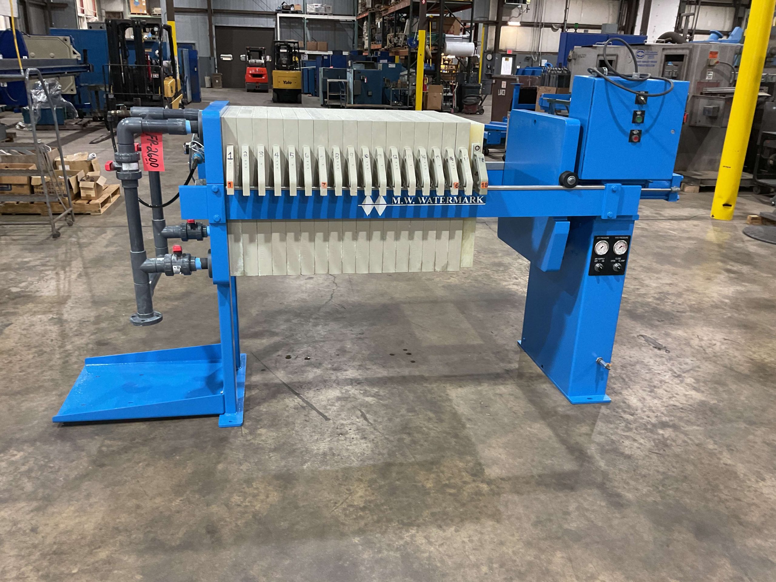 Watermark 5 Cu' Air/Hydraulic Filter Press FP2600 - Lanco Corporation ...