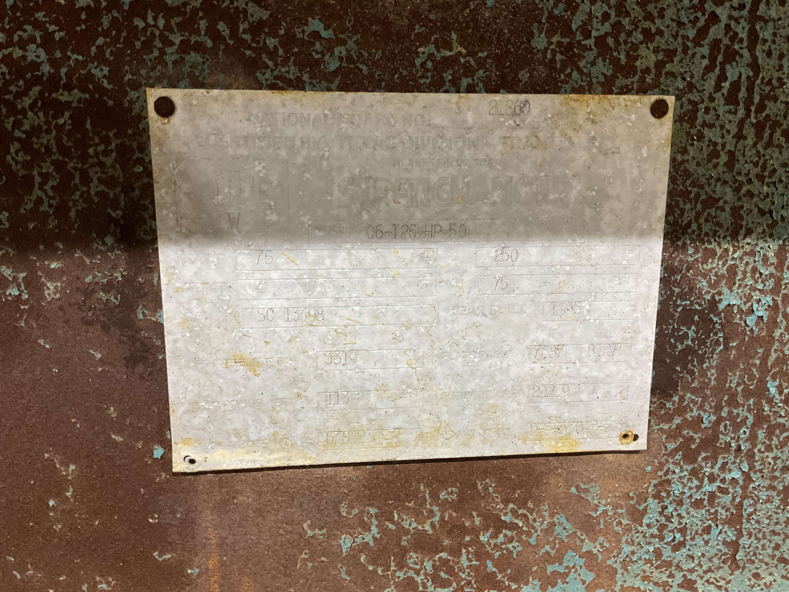 Tranter Heat Exchanger HE2083 - Lanco Corporation | Used Industrial ...