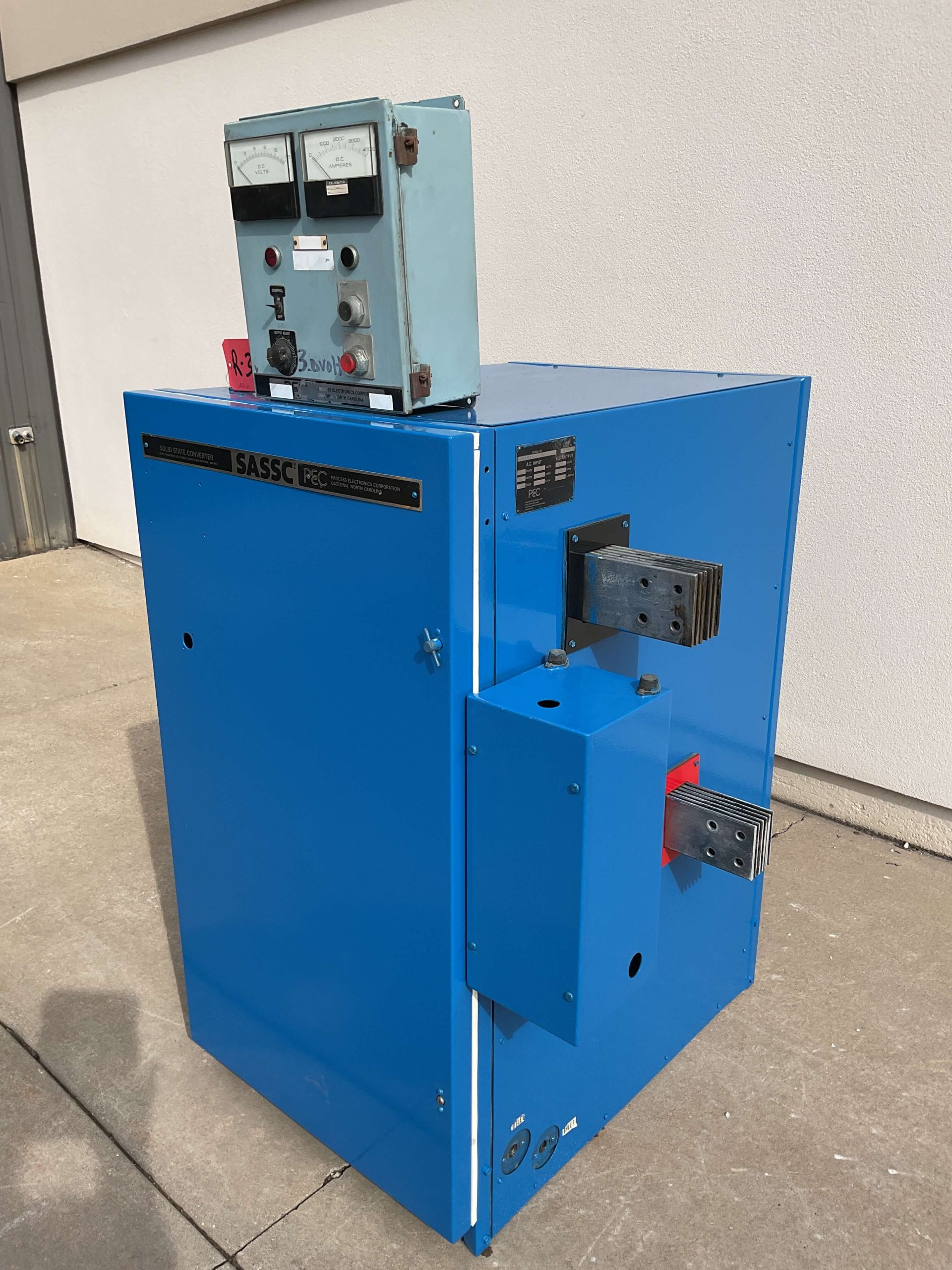 4000 Amp SASSC 6 Volt Rectifier R3408