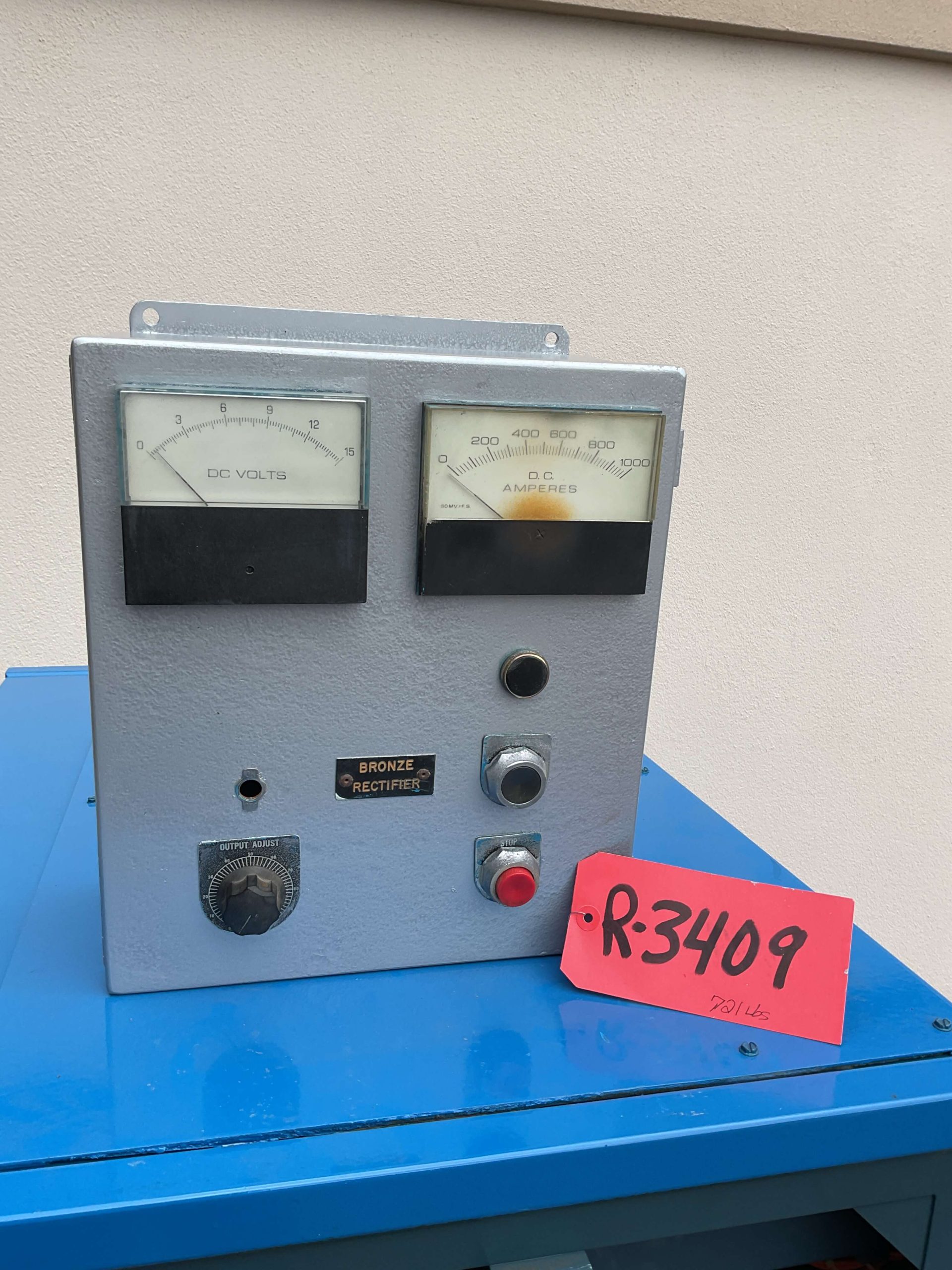 1000 Amp SASSC 12 Volt Rectifier R3409 - Lanco Corporation | Used Industrial Equipment