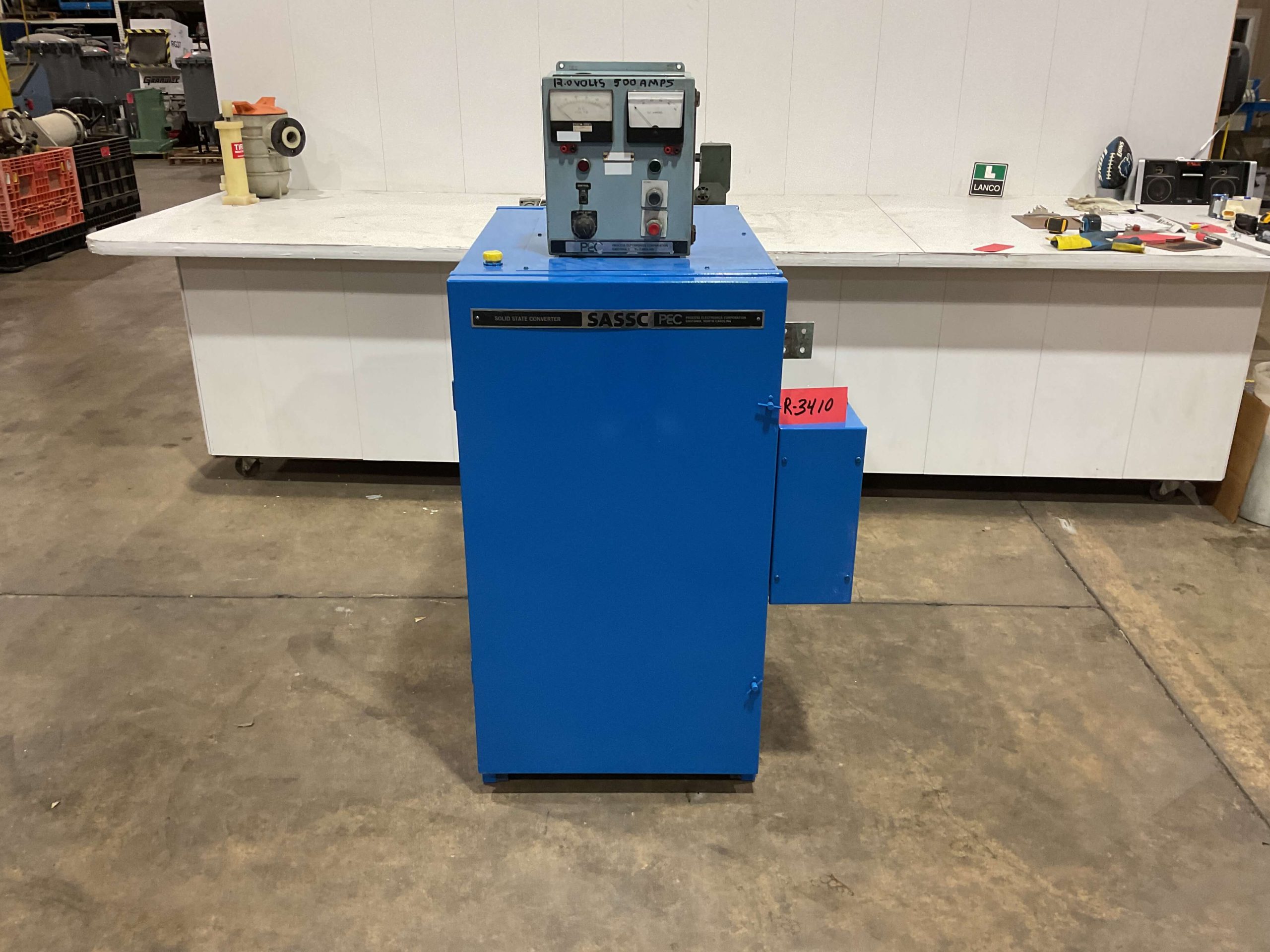 500 Amp SASSC 6 Volt Rectifier R3410 - Lanco Corporation | Used ...