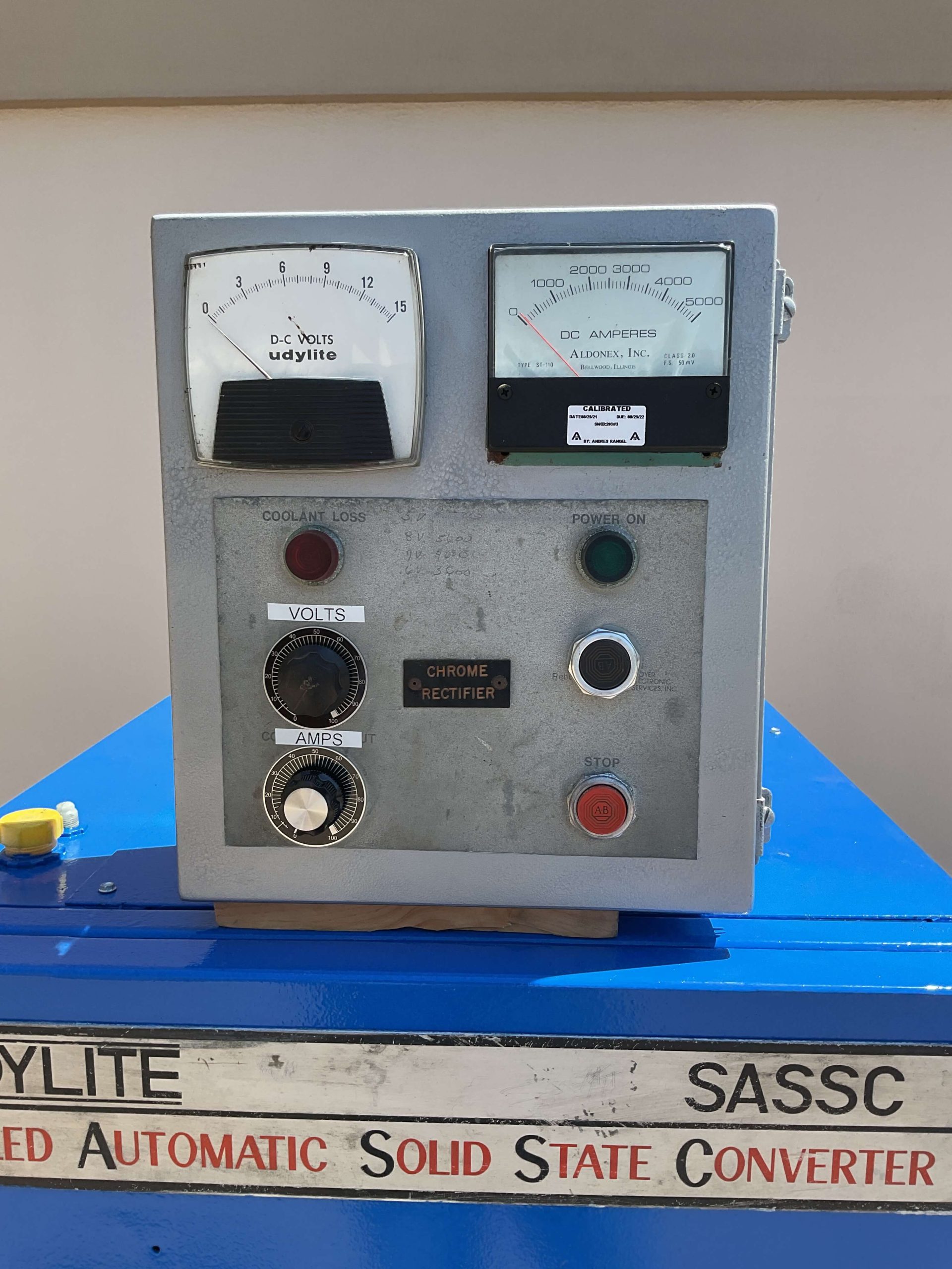 5000 Amp PEC 12 Volt Rectifier R3420 - Lanco Corporation | Used ...