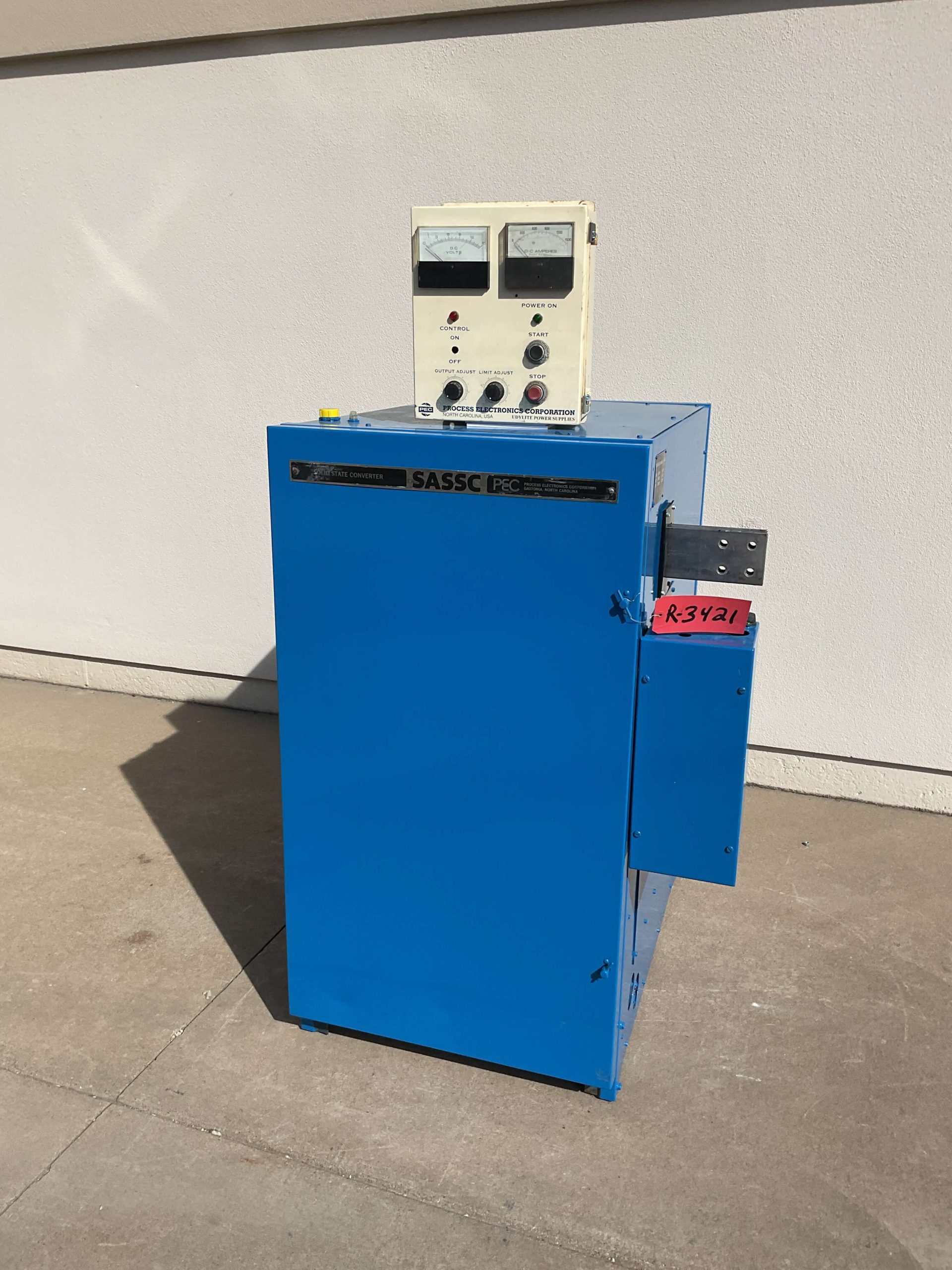 1500 Amp PEC 9 Volt Rectifier R3421