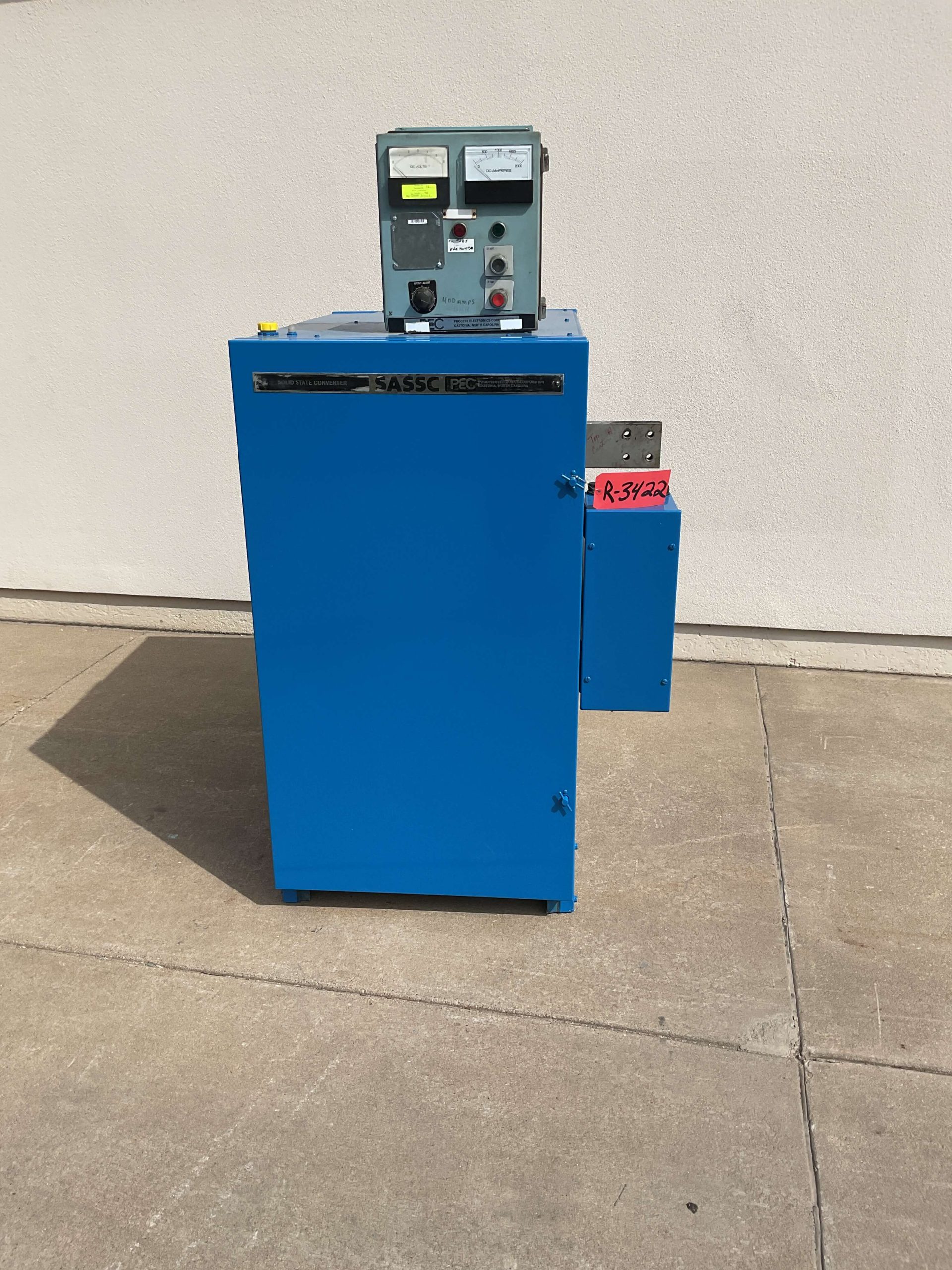 2000 Amp PEC 6 Volt Rectifier R3422 - Lanco Corporation | Used ...