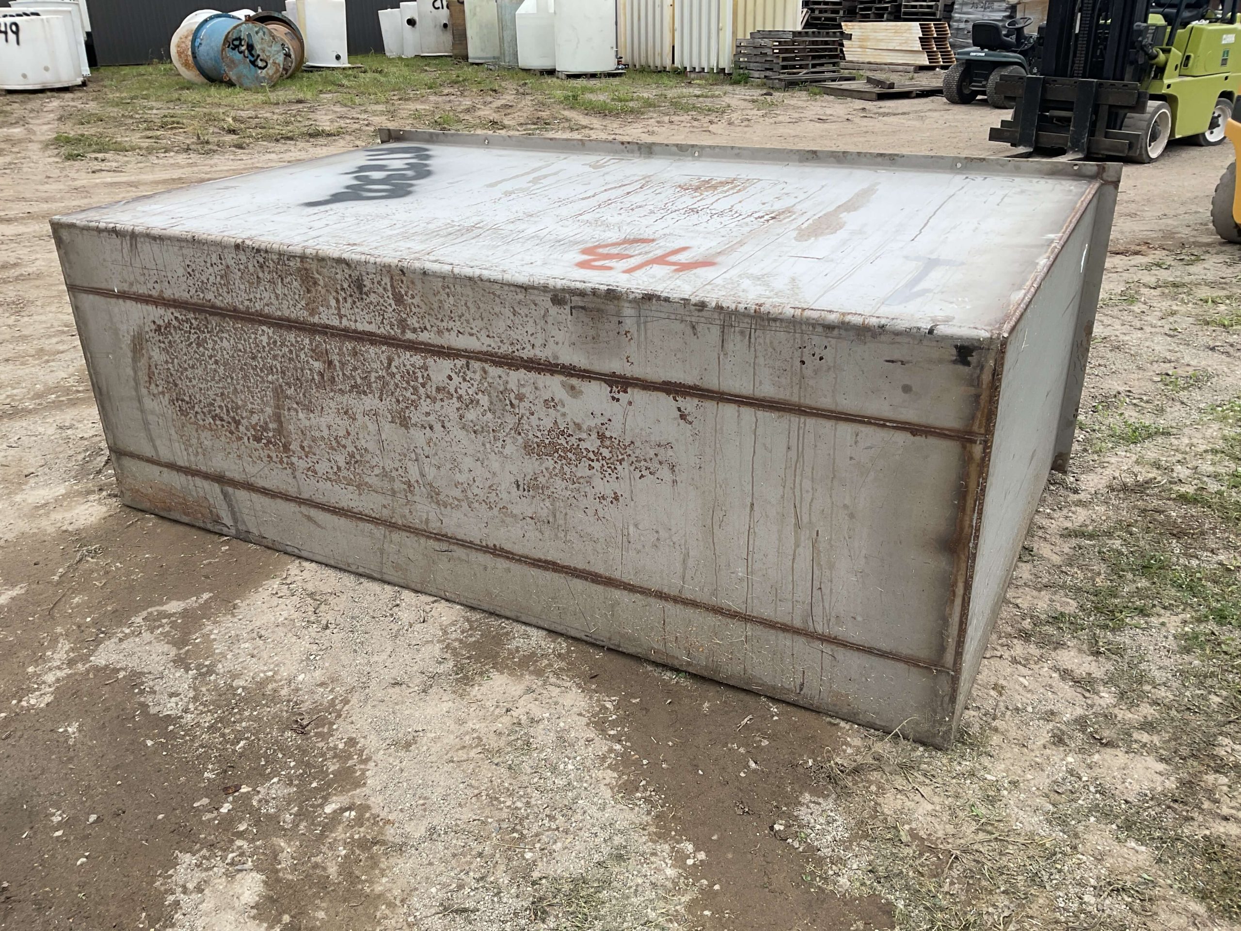 610 Gallon Stainless Steel Rectangular Tank RT2302 - Lanco Corporation ...