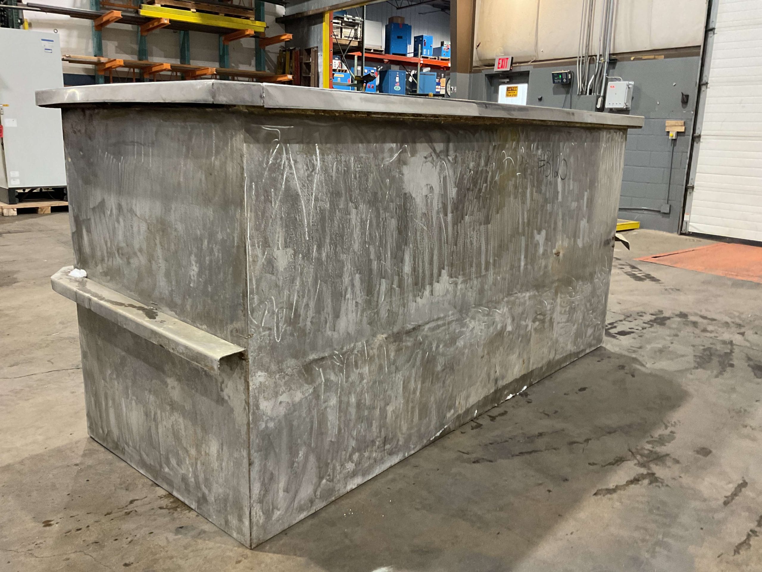 865 Gallon Stainless Steel Rectangular Tank RT2306 - Lanco Corporation ...