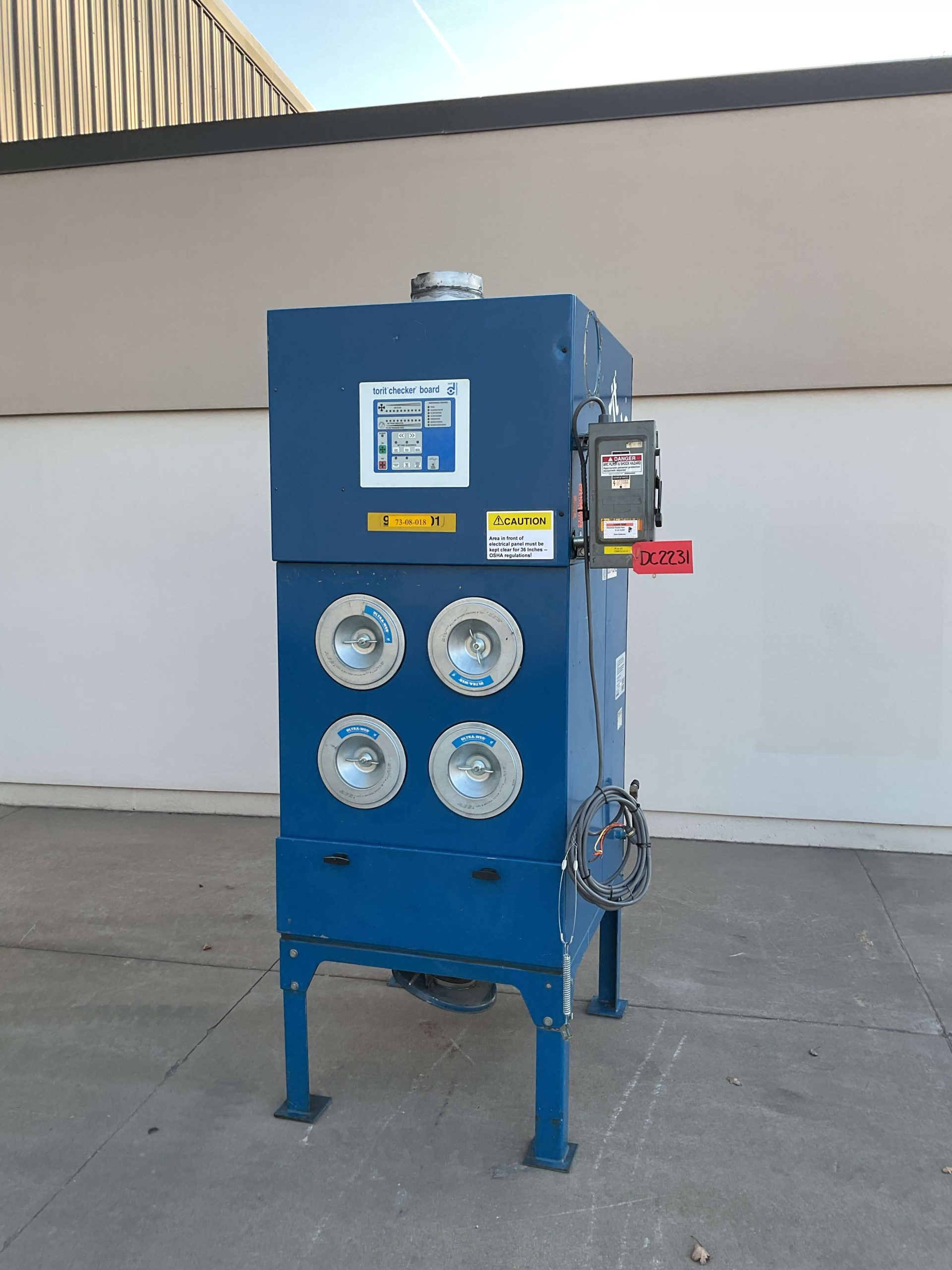 Torit 2500 CFM Model SDF4 Dust Collector DC2231