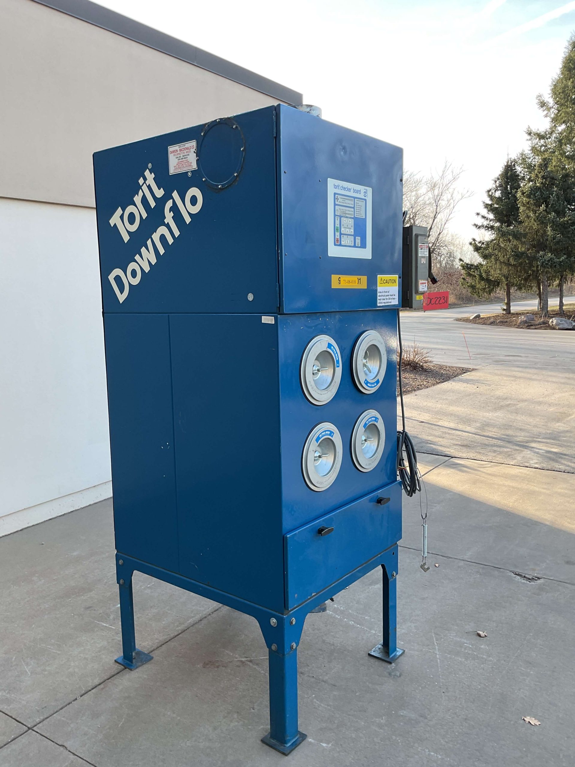 Torit 2500 CFM Model SDF4 Dust Collector DC2231