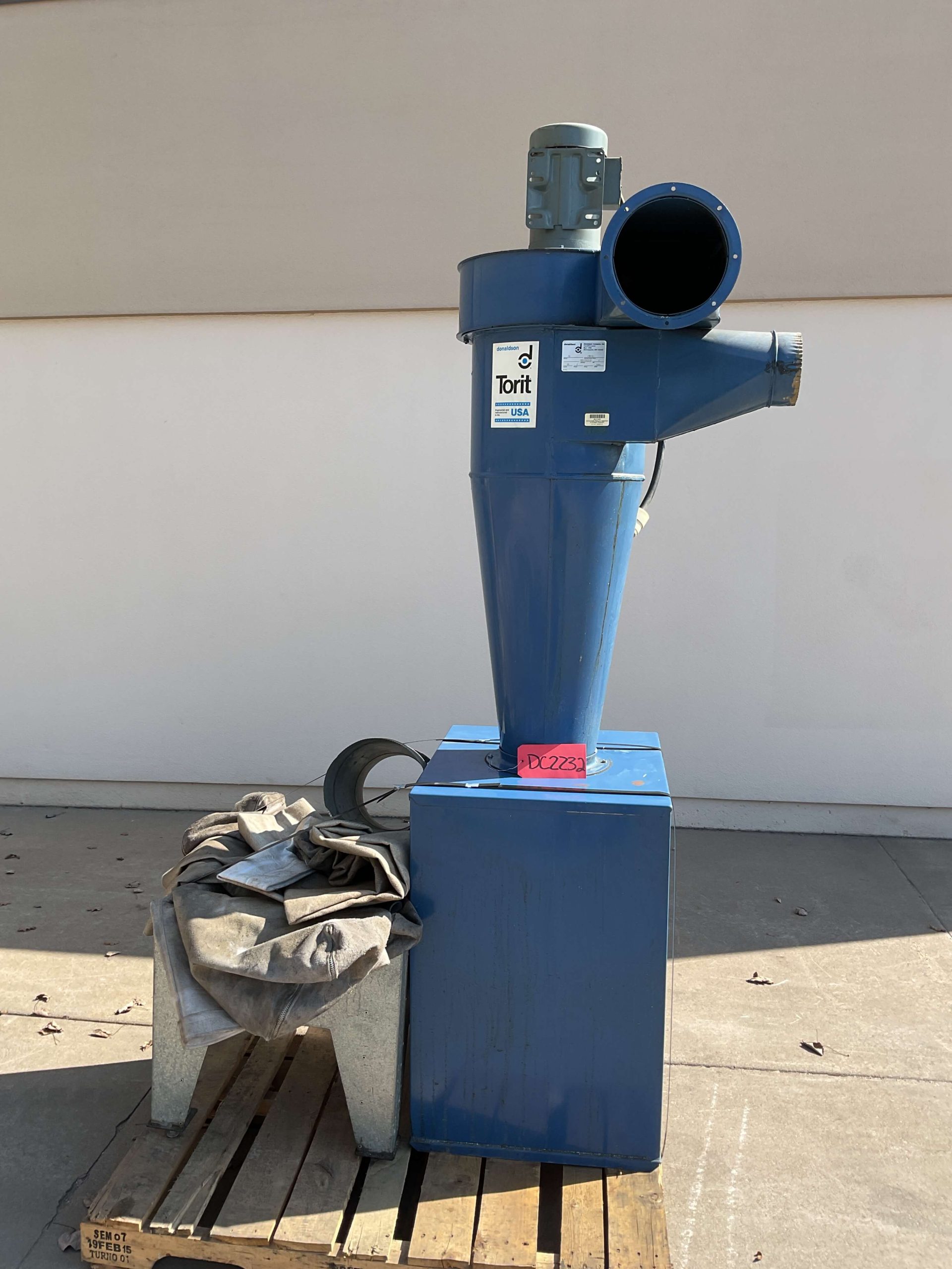 Torit 1000 CFM Model 19 Cyclone Dust Collector DC2232 - Lanco ...