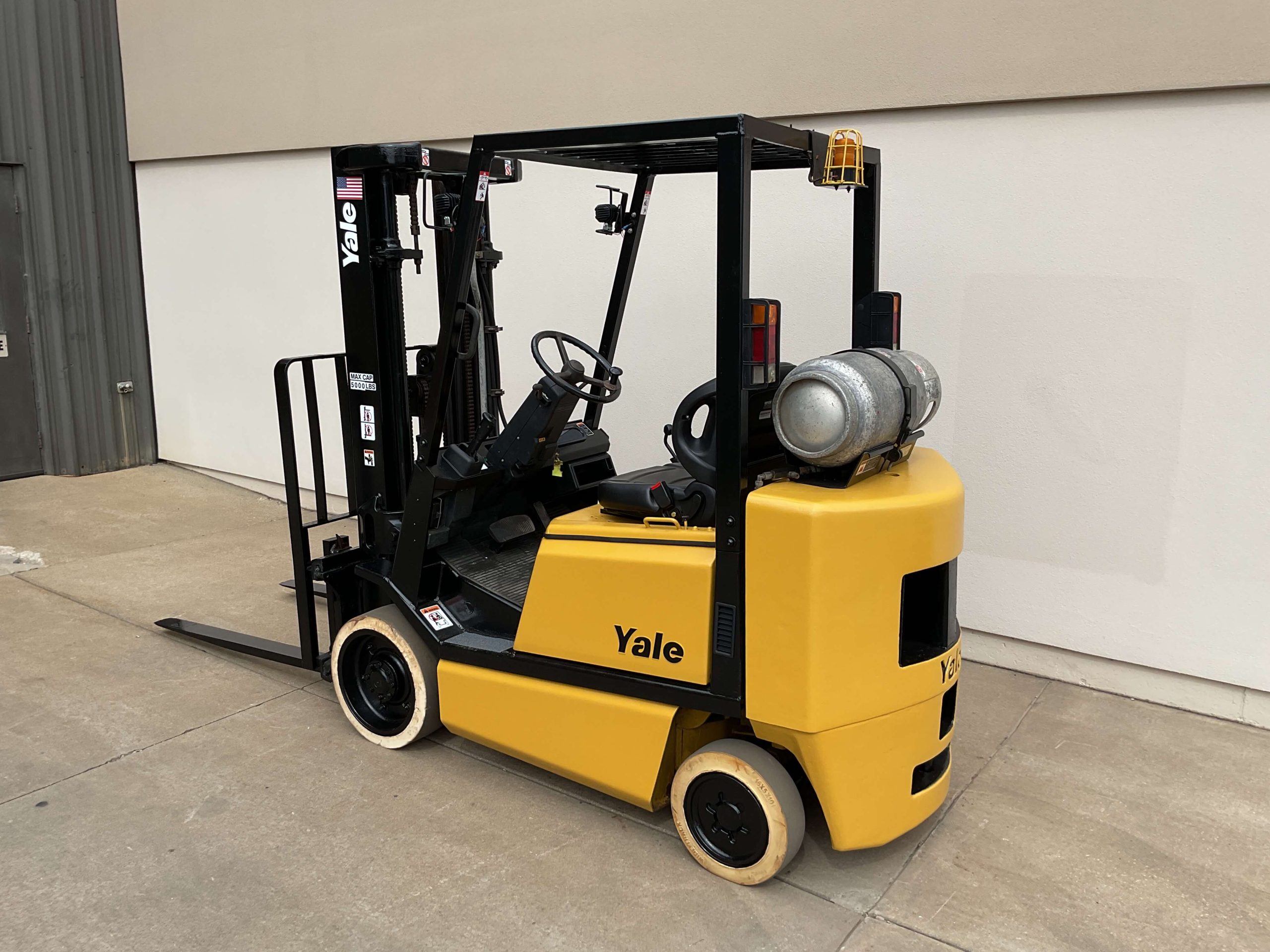 Yale 5,000 lbs Capacity Model GLC050RGNUAE084 Forklift FL2077 - Lanco ...
