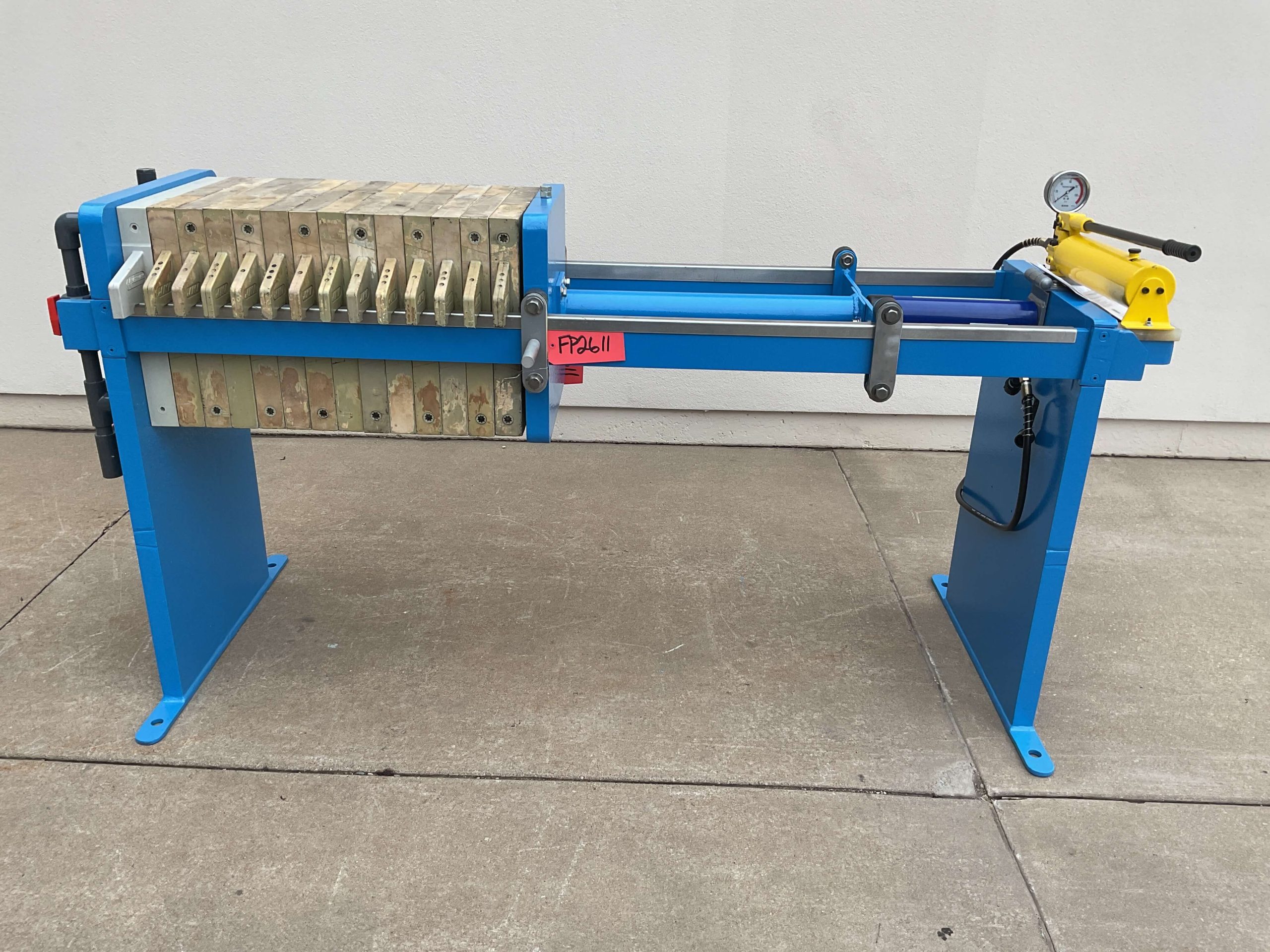 JWI 2 Expandable to 4 Cu' Manual Filter Press FP2611 - Lanco ...