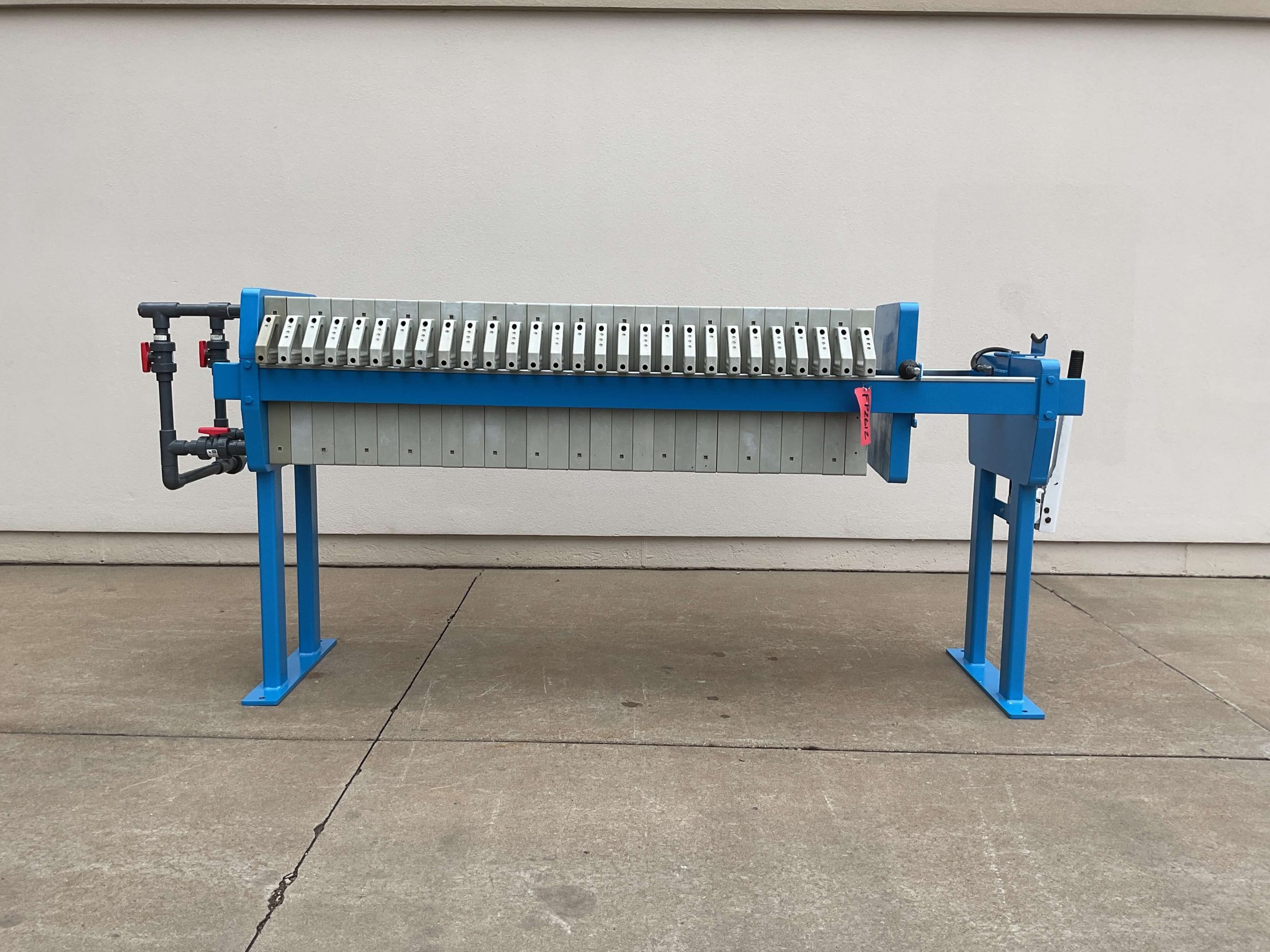 Watermark 4 Cu' Manual Filter Press FP2612 - Lanco Corporation | Used ...