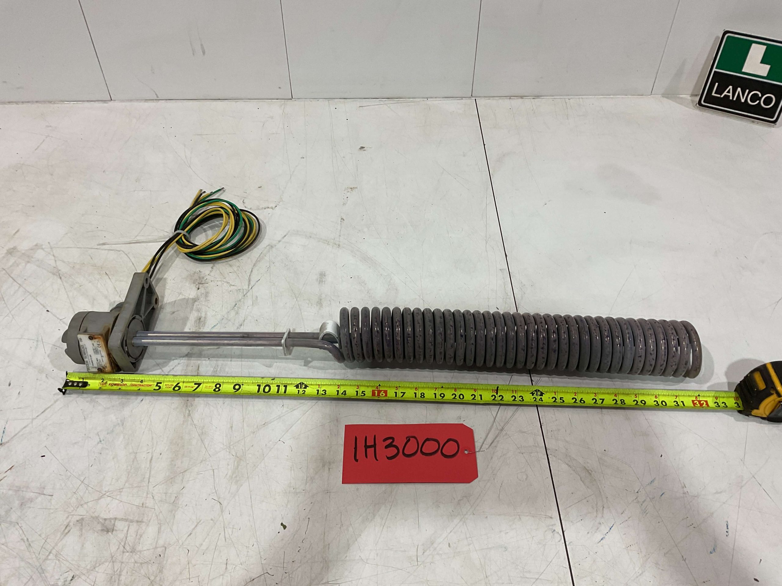 Process Technology 32" PTFE Immersion Heater IH3000 - Lanco Corporation ...