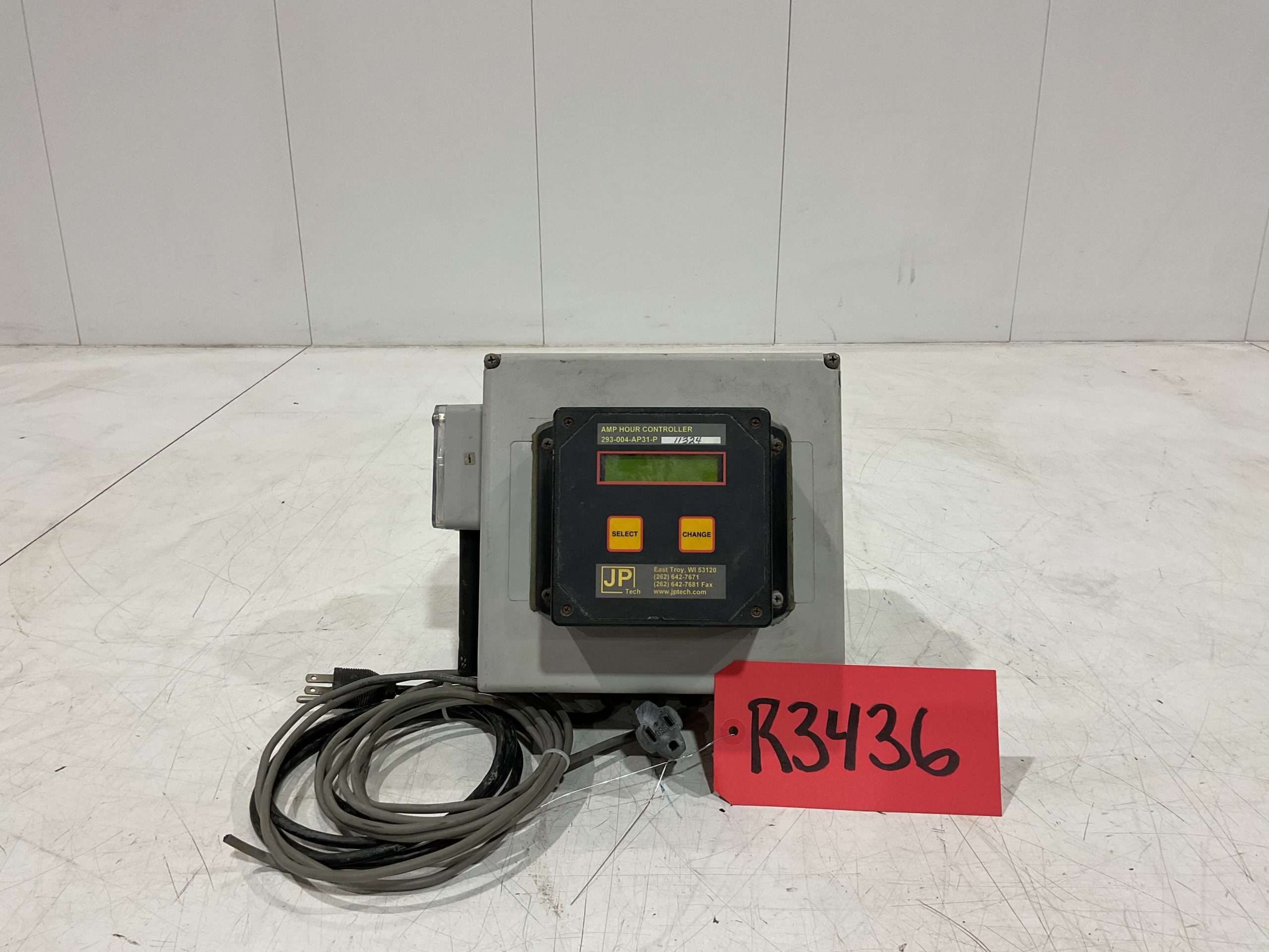 JP Technology 120 Volt Amp Hour Meter Pump Controller R3436