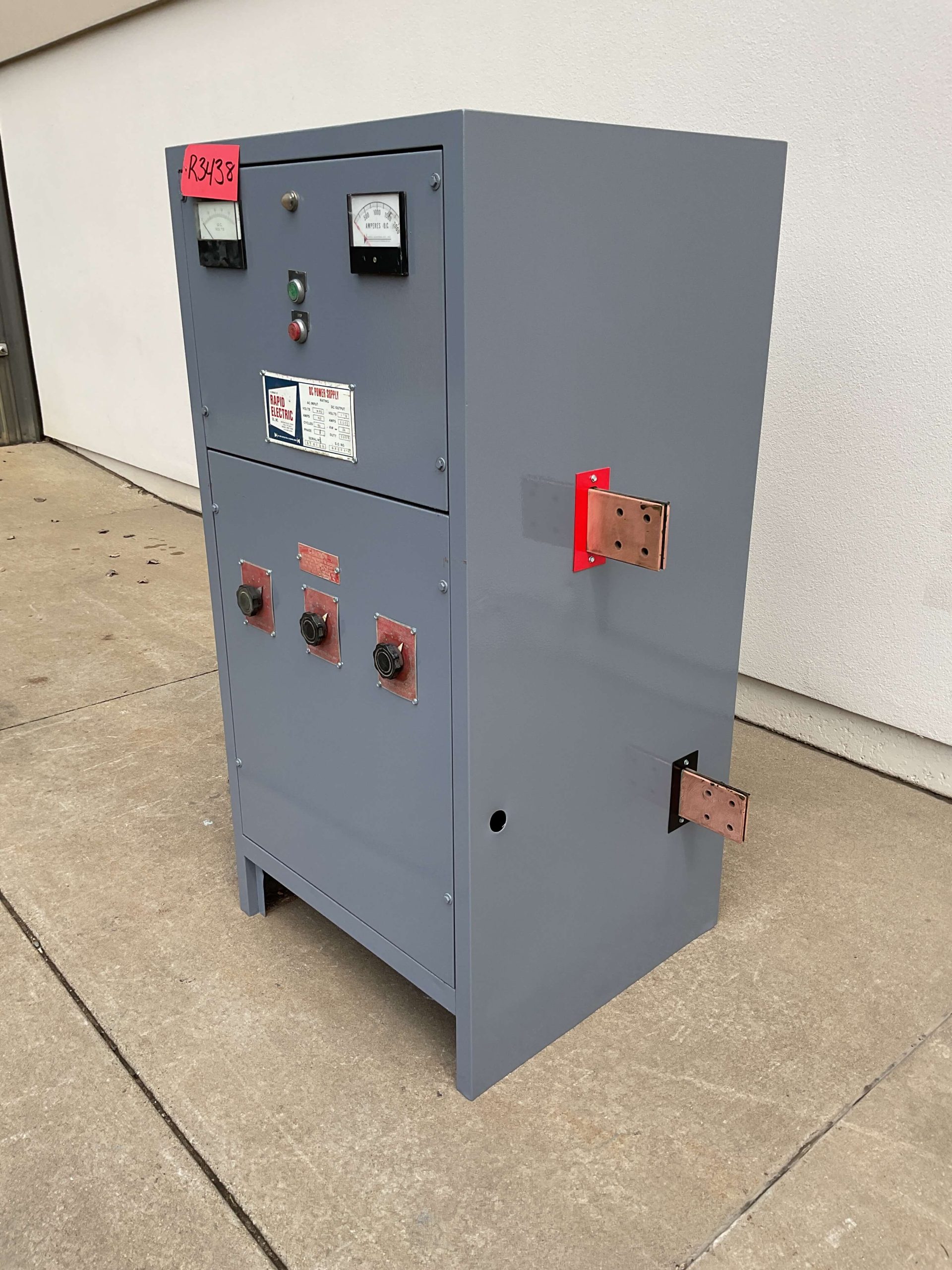 2000 Amp Rapid 1-12 Volt Rectifier R3438 - Lanco Corporation | Used ...