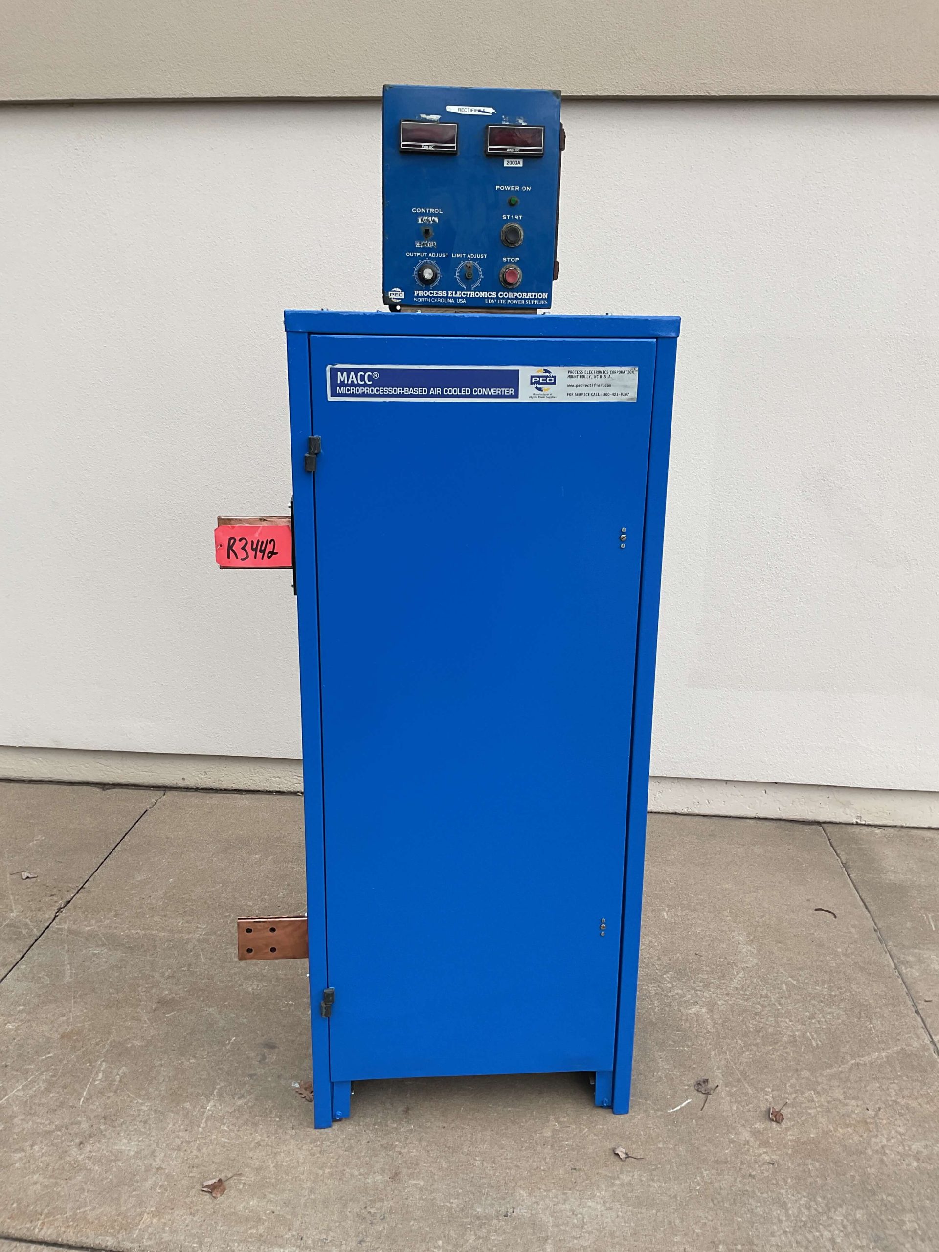 2000 Amp Udylite PEC 12 Volt Rectifier R3442 - Lanco Corporation | Used ...