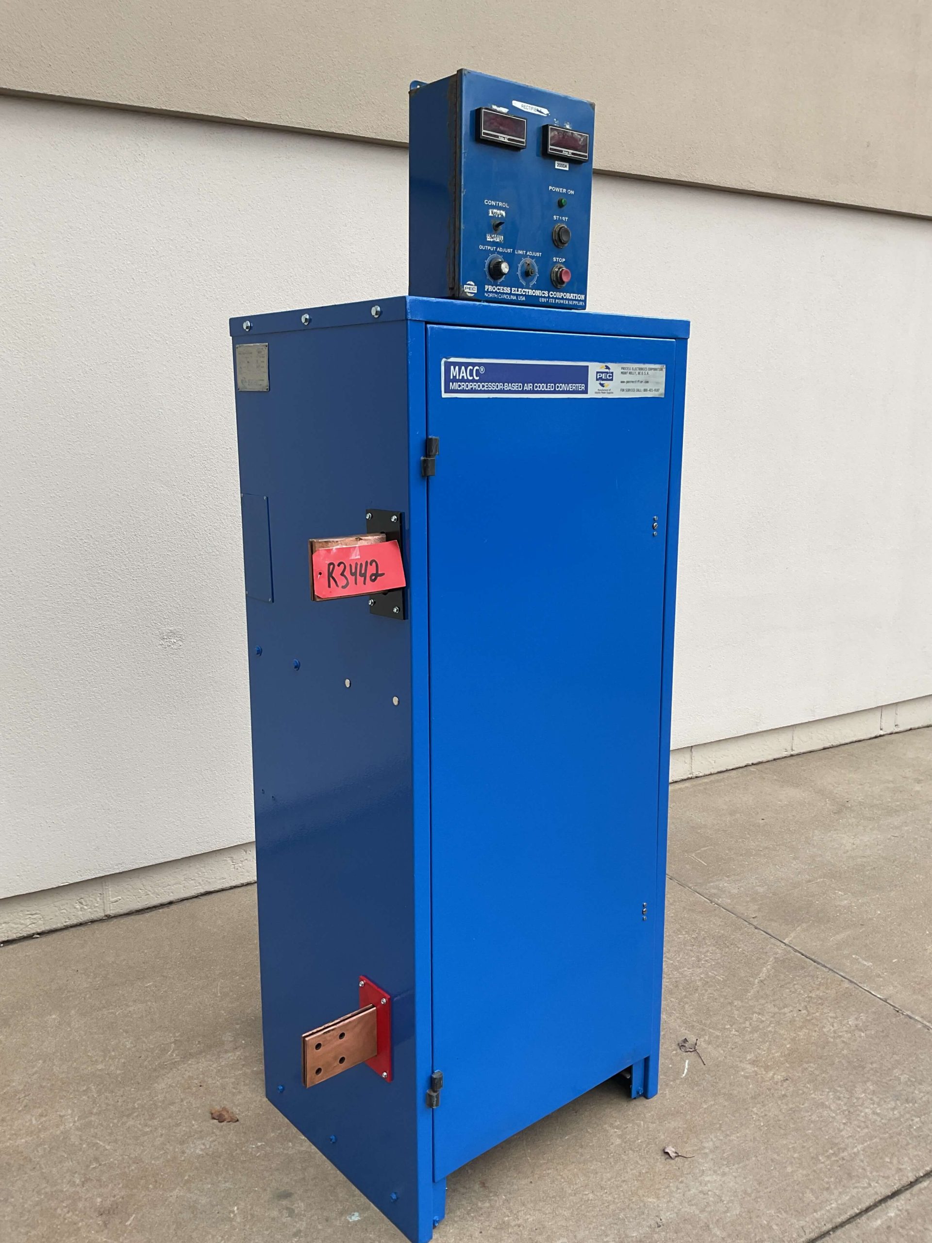 2000 Amp Udylite PEC 12 Volt Rectifier R3442 - Lanco Corporation | Used ...