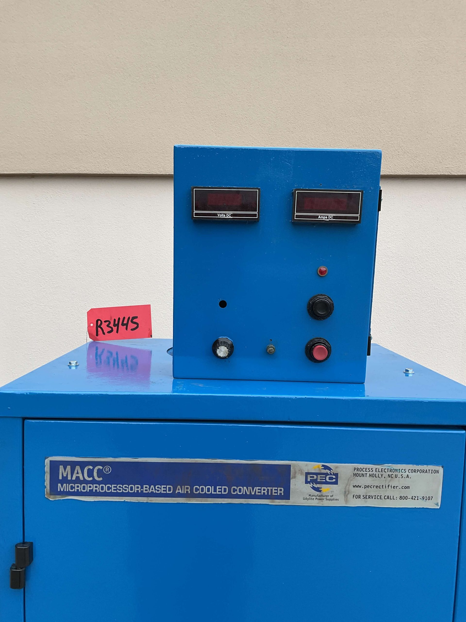 2000 Amp Udylite PEC 12 Volt Rectifier R3445 - Lanco Corporation | Used ...