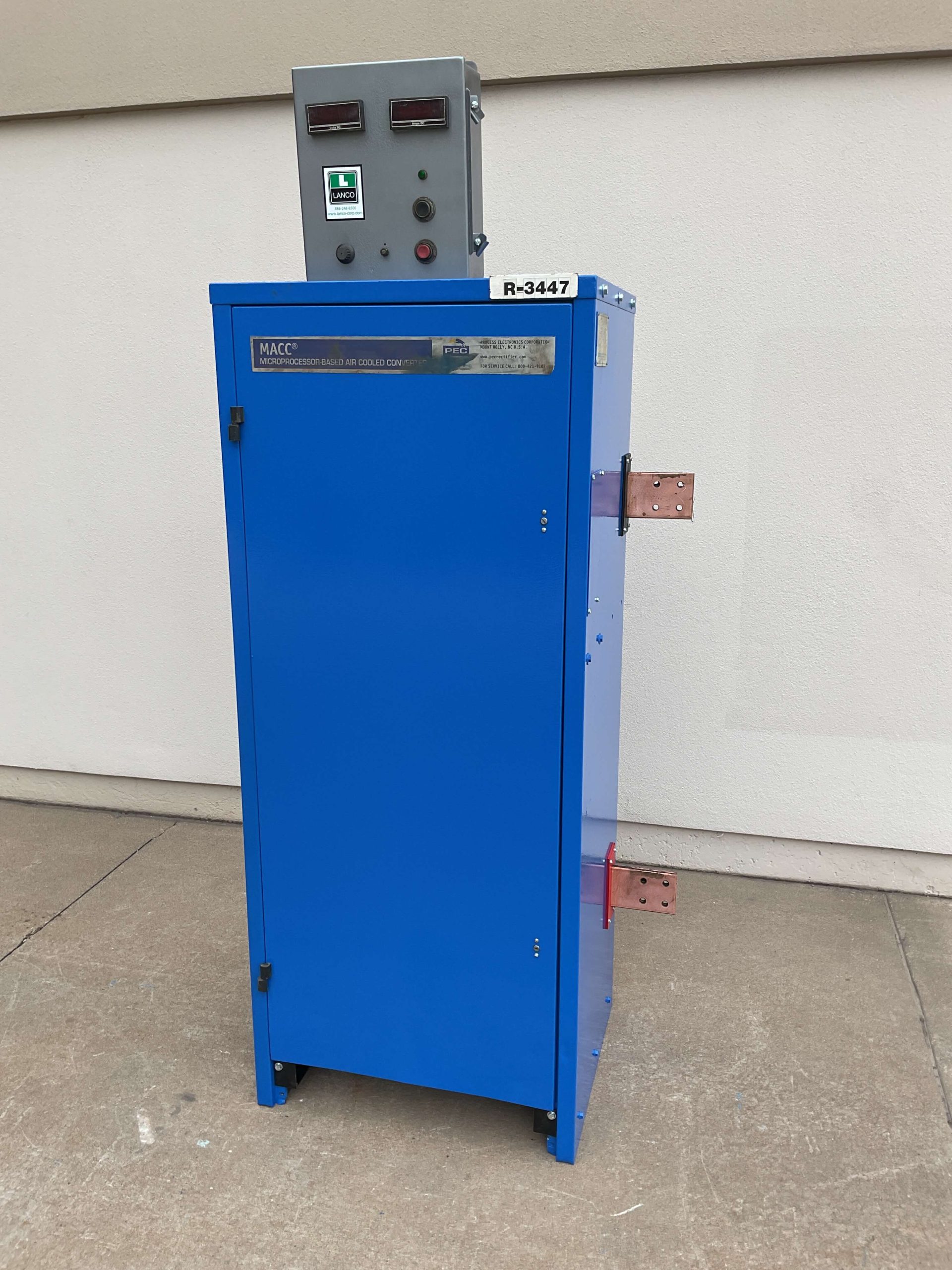 2000 Amp Udylite PEC 12 Volt Rectifier R3447 - Lanco Corporation | Used ...