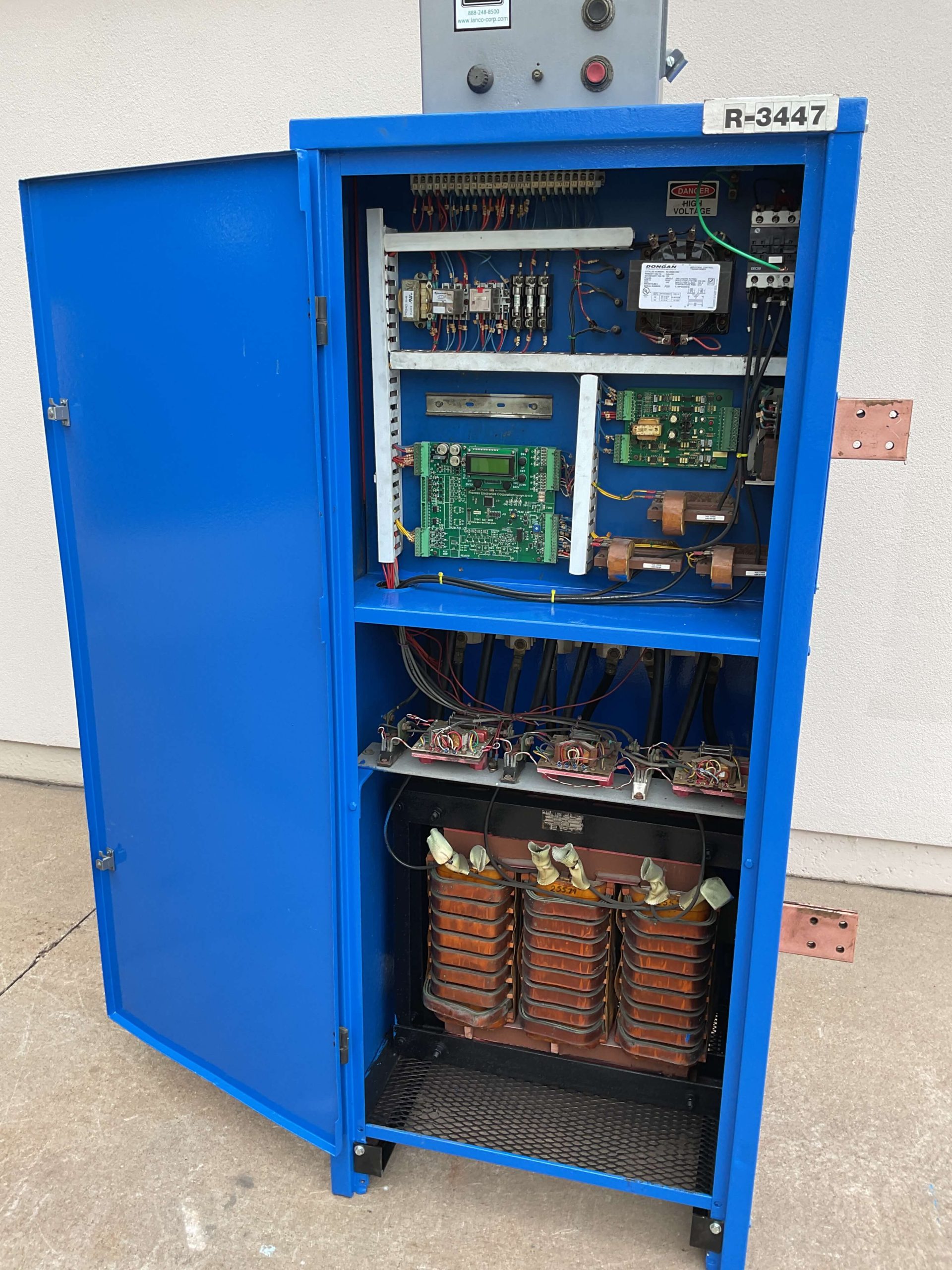 2000 Amp Udylite PEC 12 Volt Rectifier R3447 - Lanco Corporation | Used ...