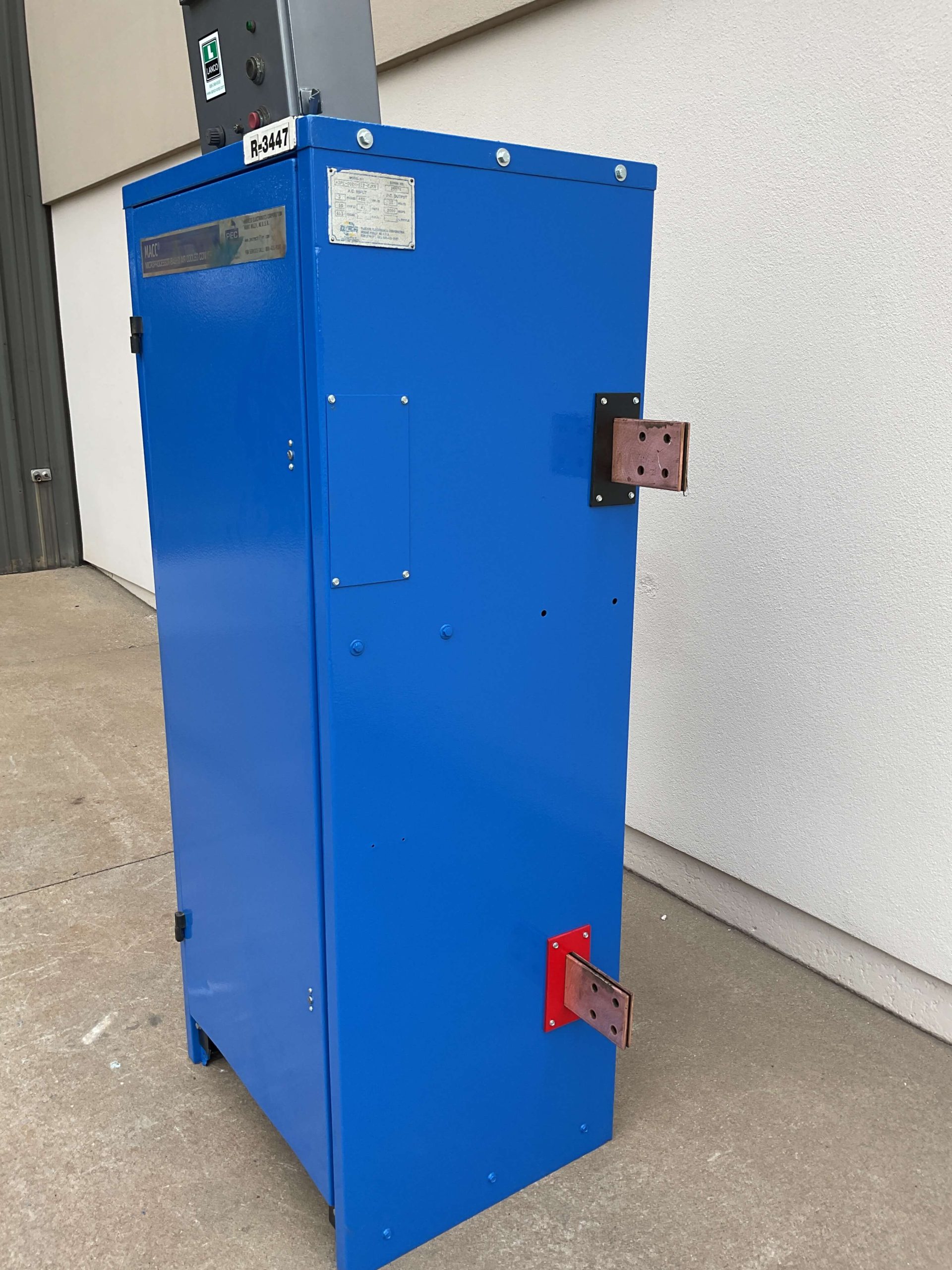 2000 Amp Udylite PEC 12 Volt Rectifier R3447 - Lanco Corporation | Used ...