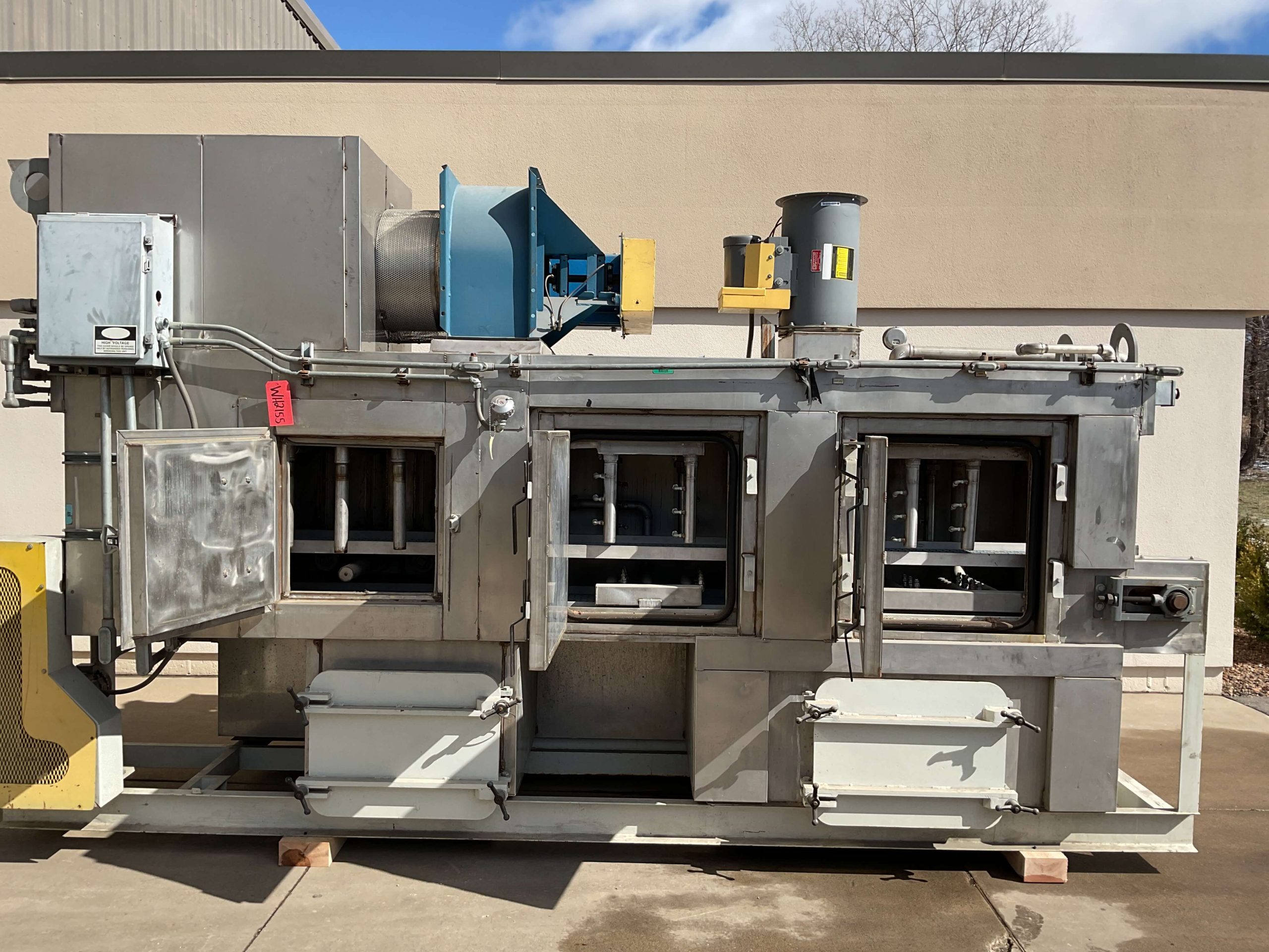 Acme Fab Continuous Belt Washer WH2155 - Lanco Corporation | Used ...