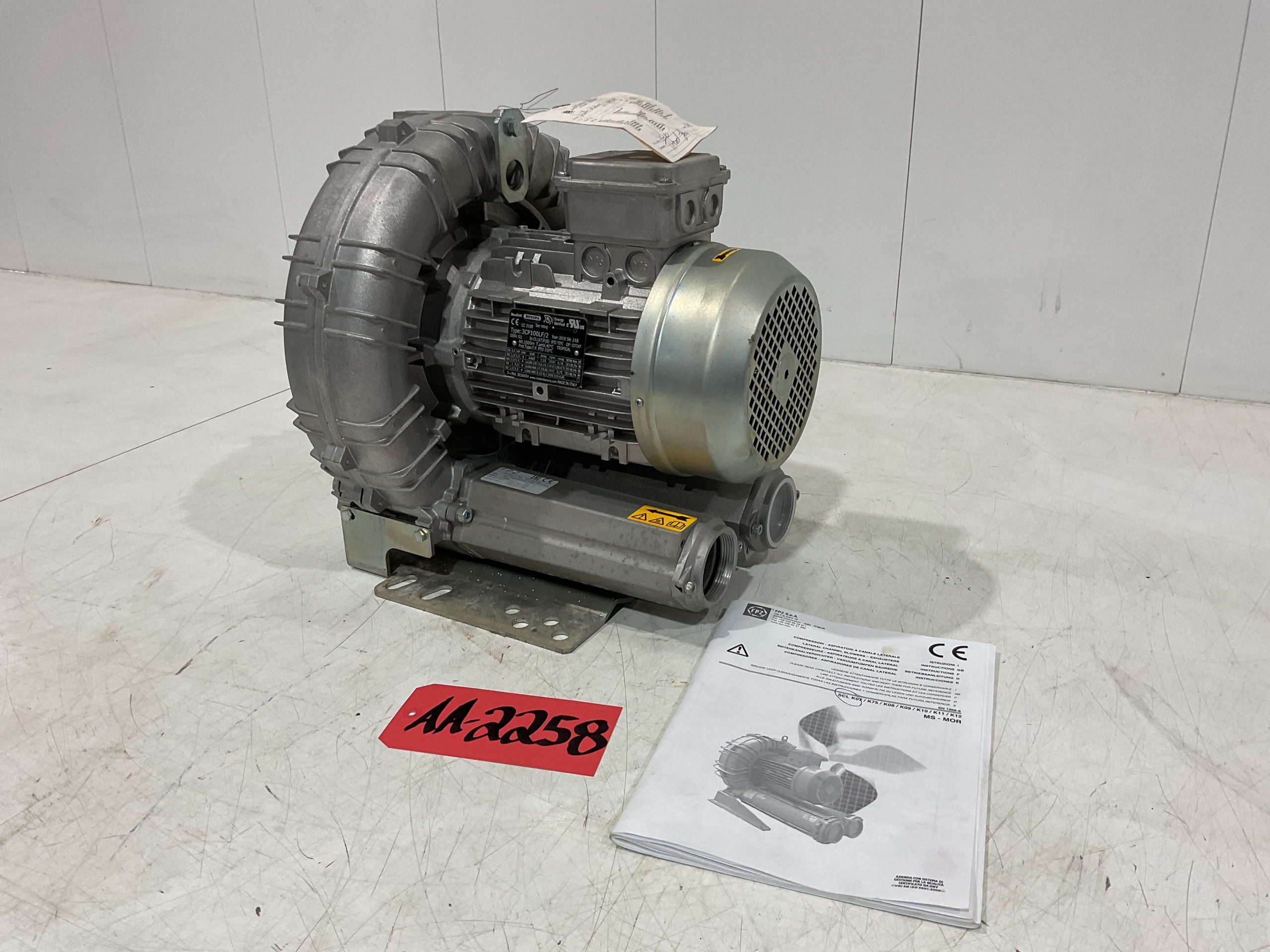 FPZ 5.5 HP Aluminum Agitation Blower AA2258