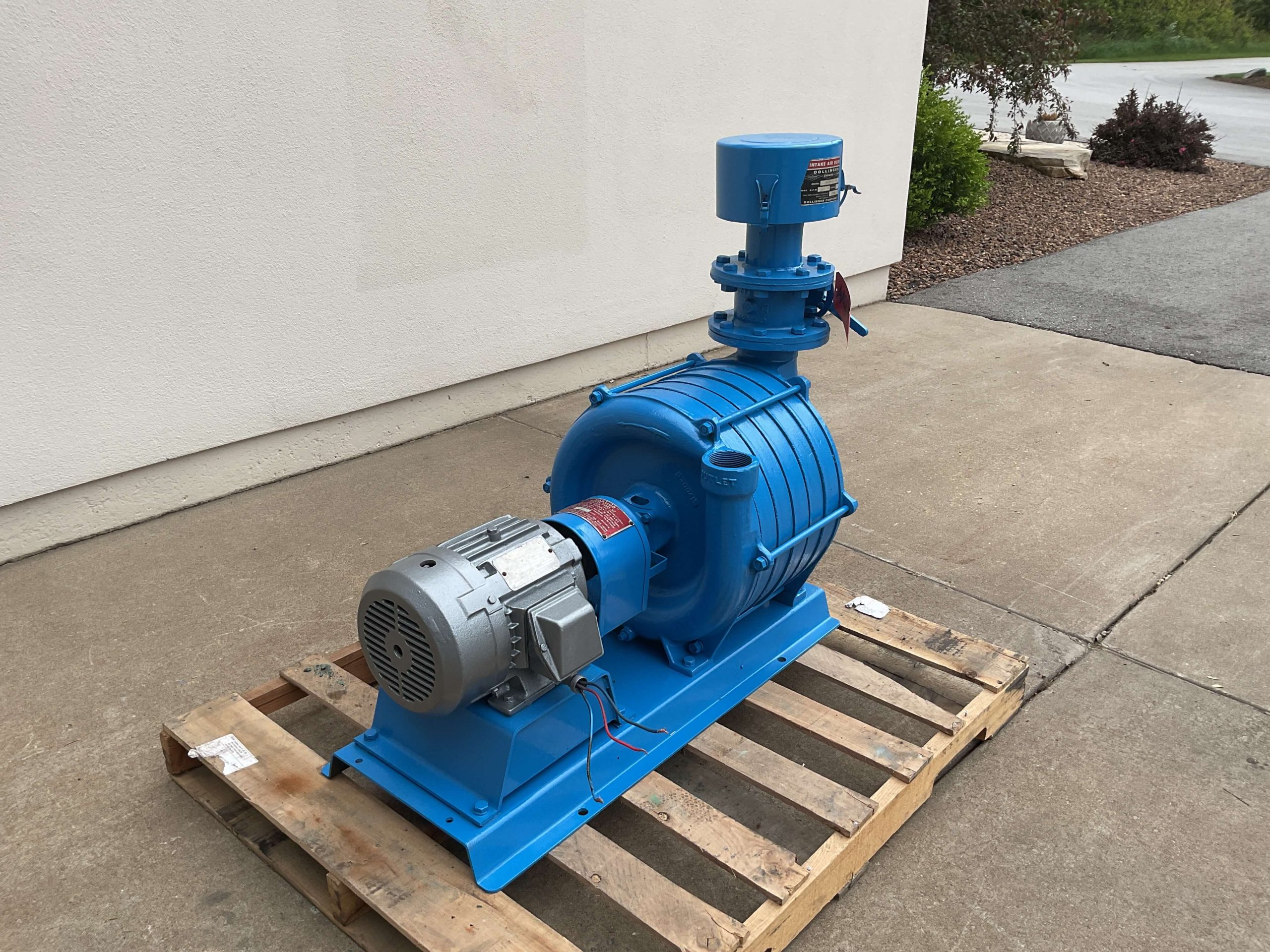 Hoffman 2 HP Steel Agitation Blower AA2259 - Lanco Corporation | Used ...