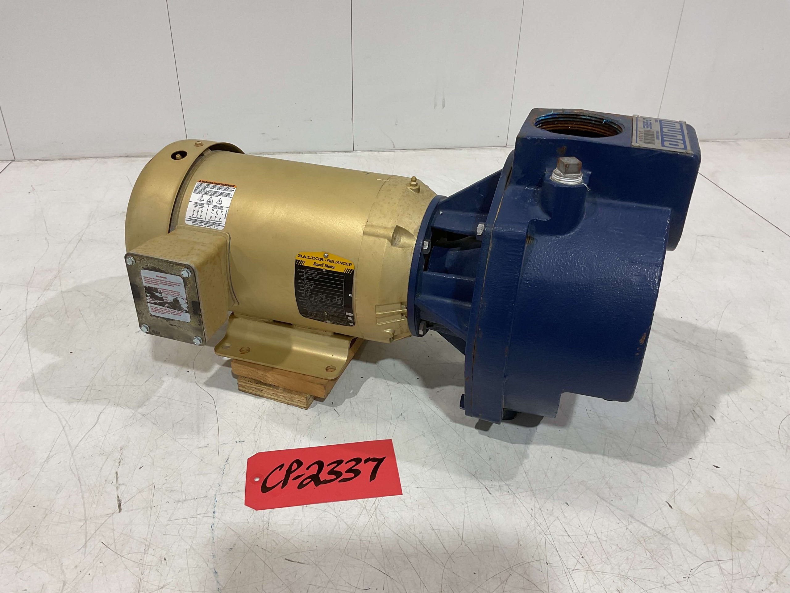 Munro 5 HP 3" Inlet 3" Outlet Irrigation Centrifugal Pump CP2337 ...
