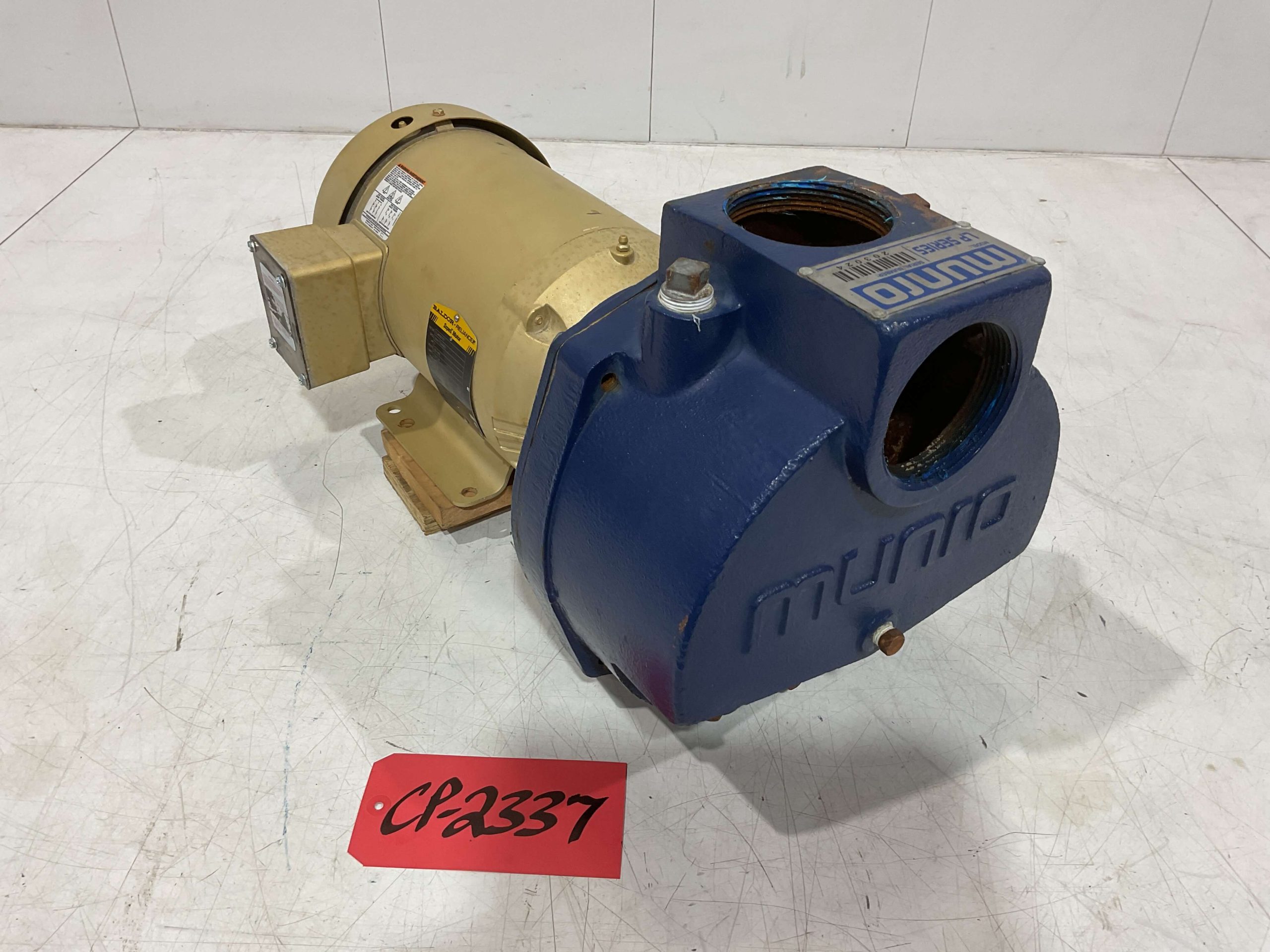 Munro 5 HP 3" Inlet 3" Outlet Irrigation Centrifugal Pump CP2337 ...